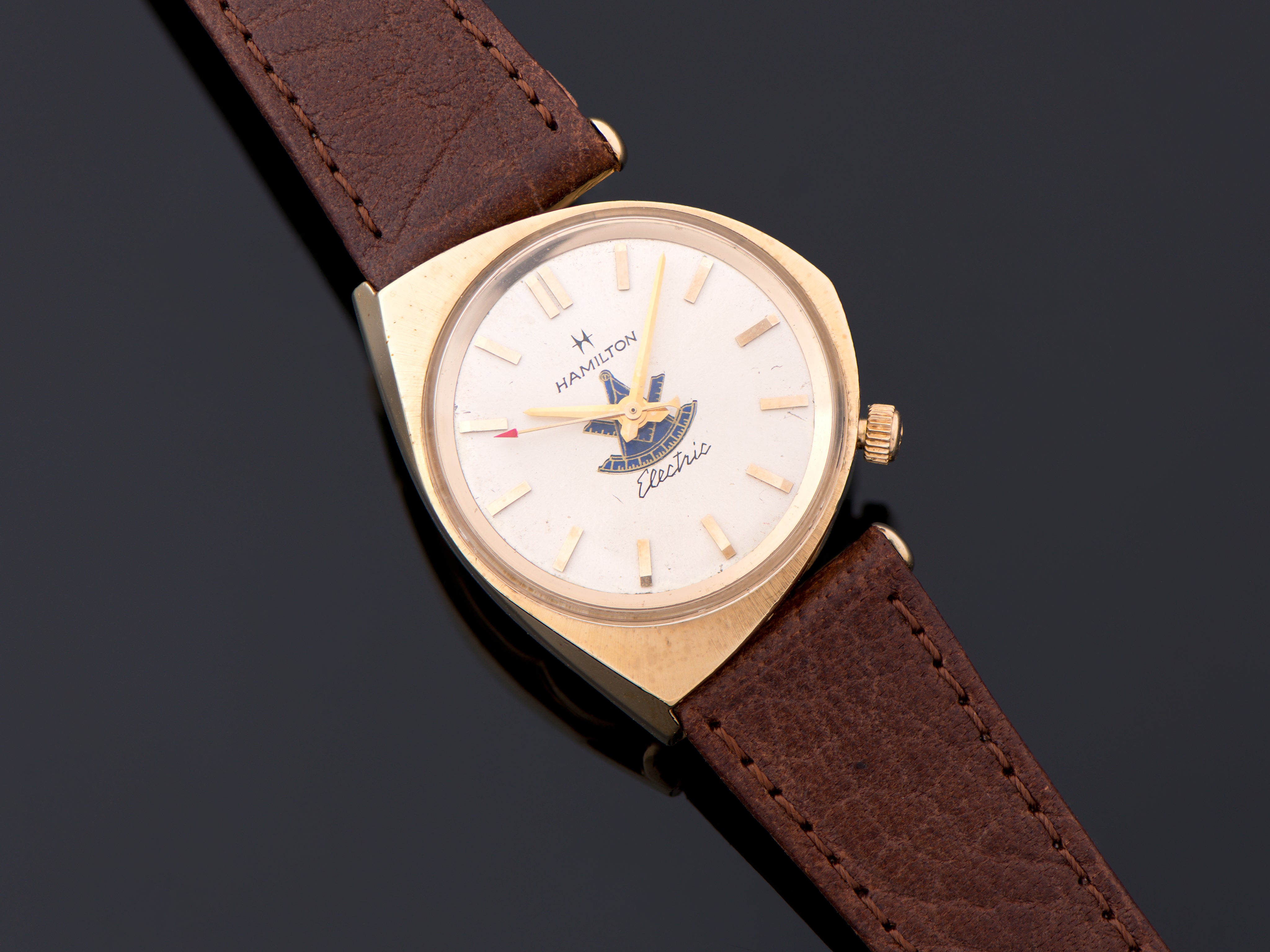 Hamilton Electric Savitar II Watch Masonic Dial