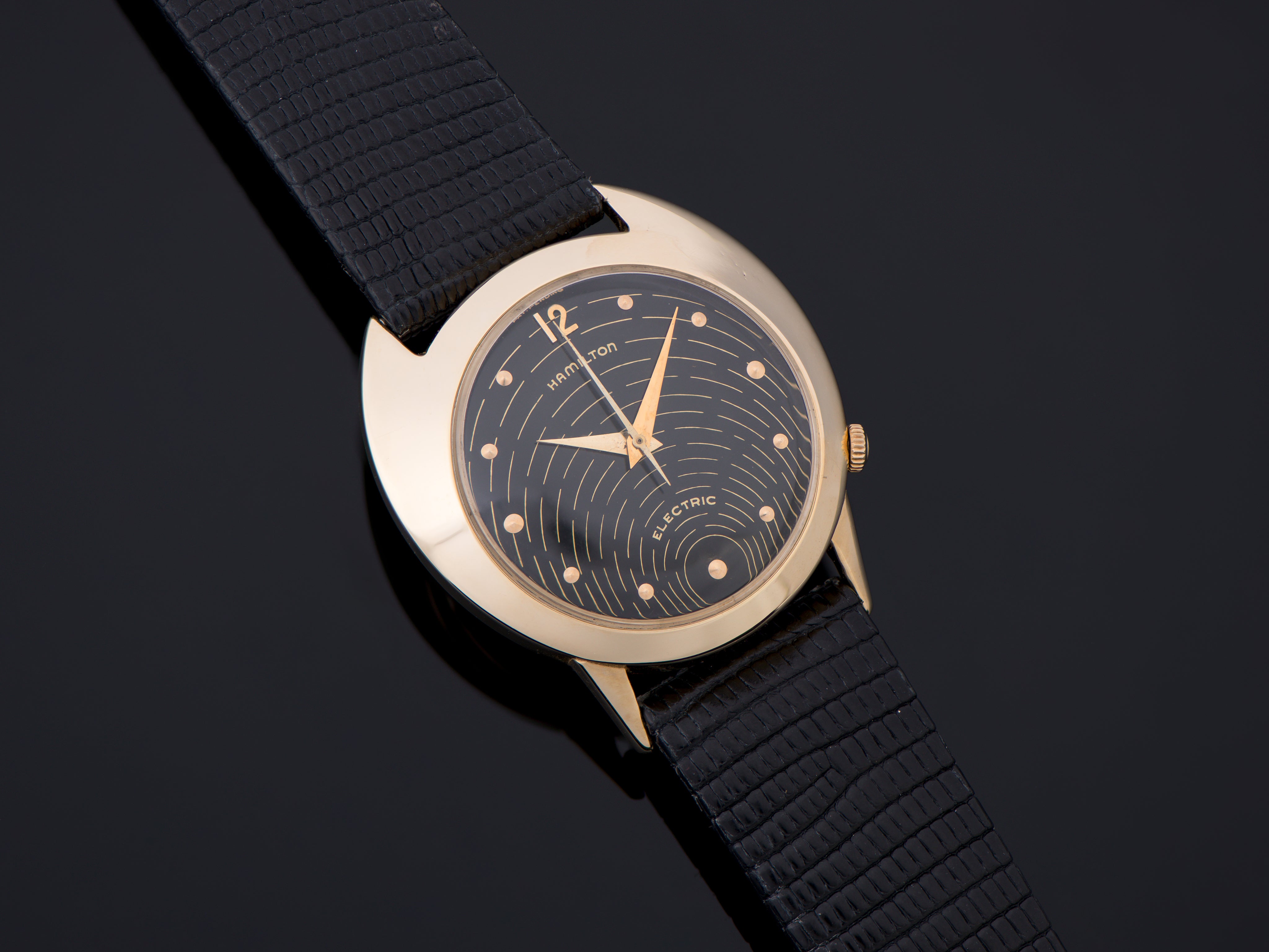 Hamilton Electric Spectra Original Finish Black Dial Watch