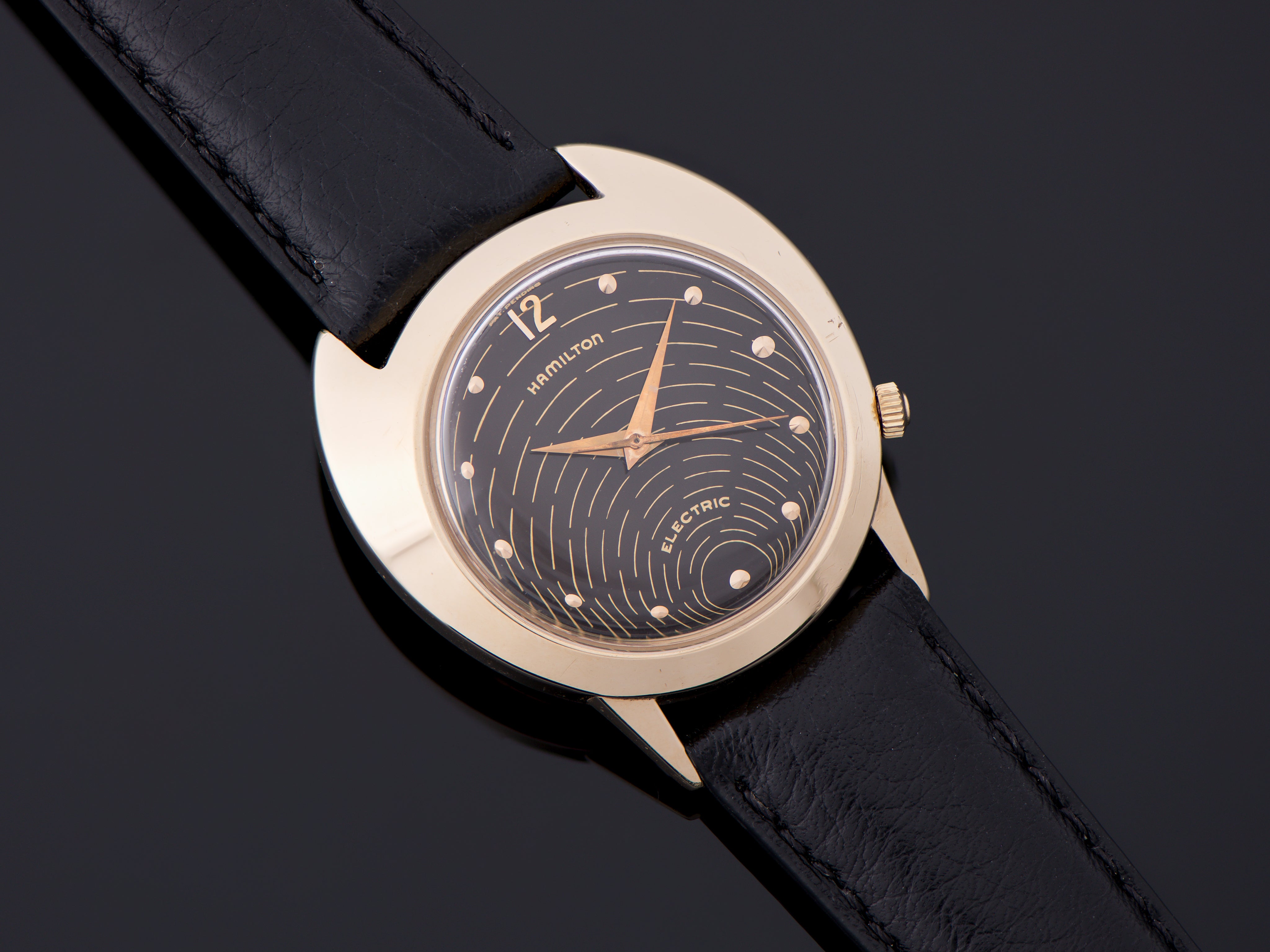 Hamilton Electric Spectra Original Finish Black Dial Watch