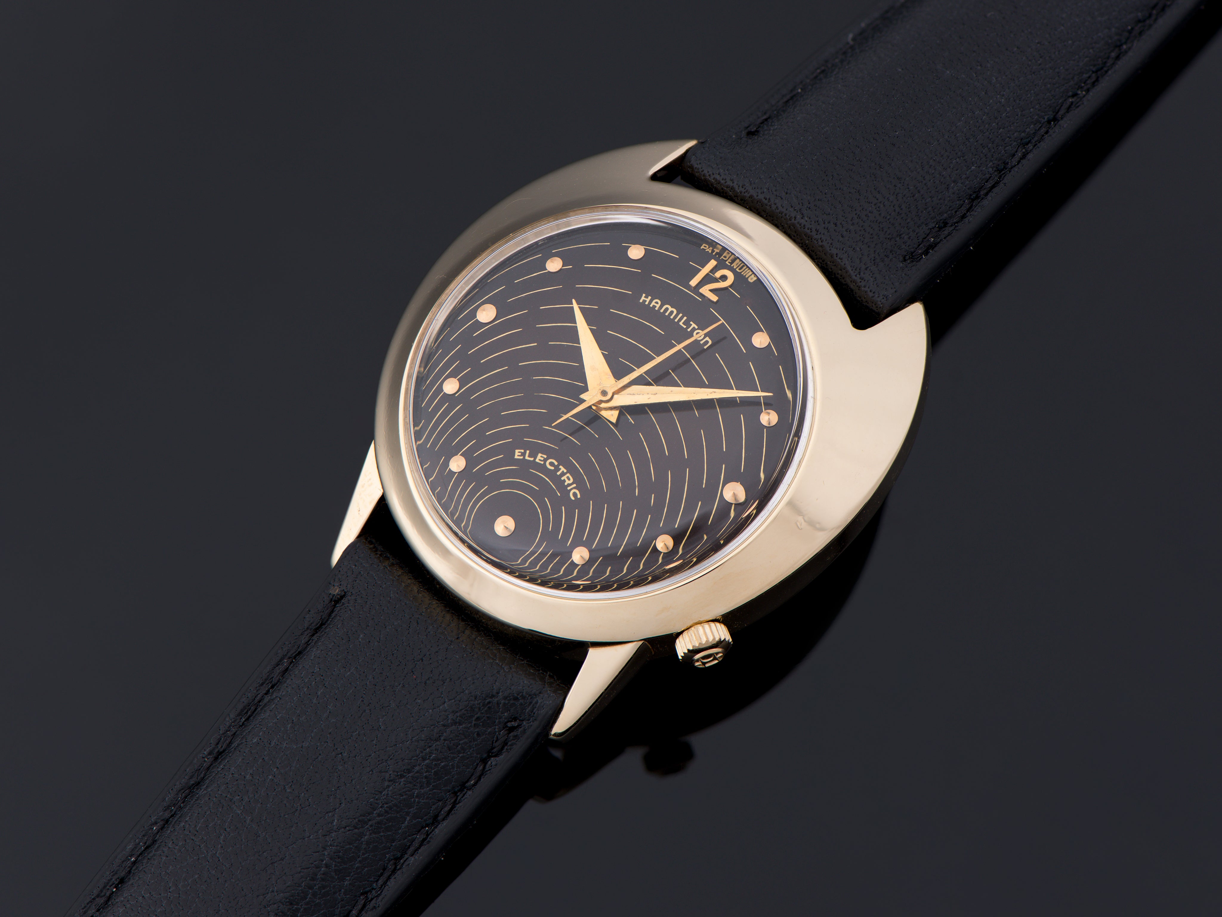 Hamilton Electric Spectra Original Finish Black Dial Watch