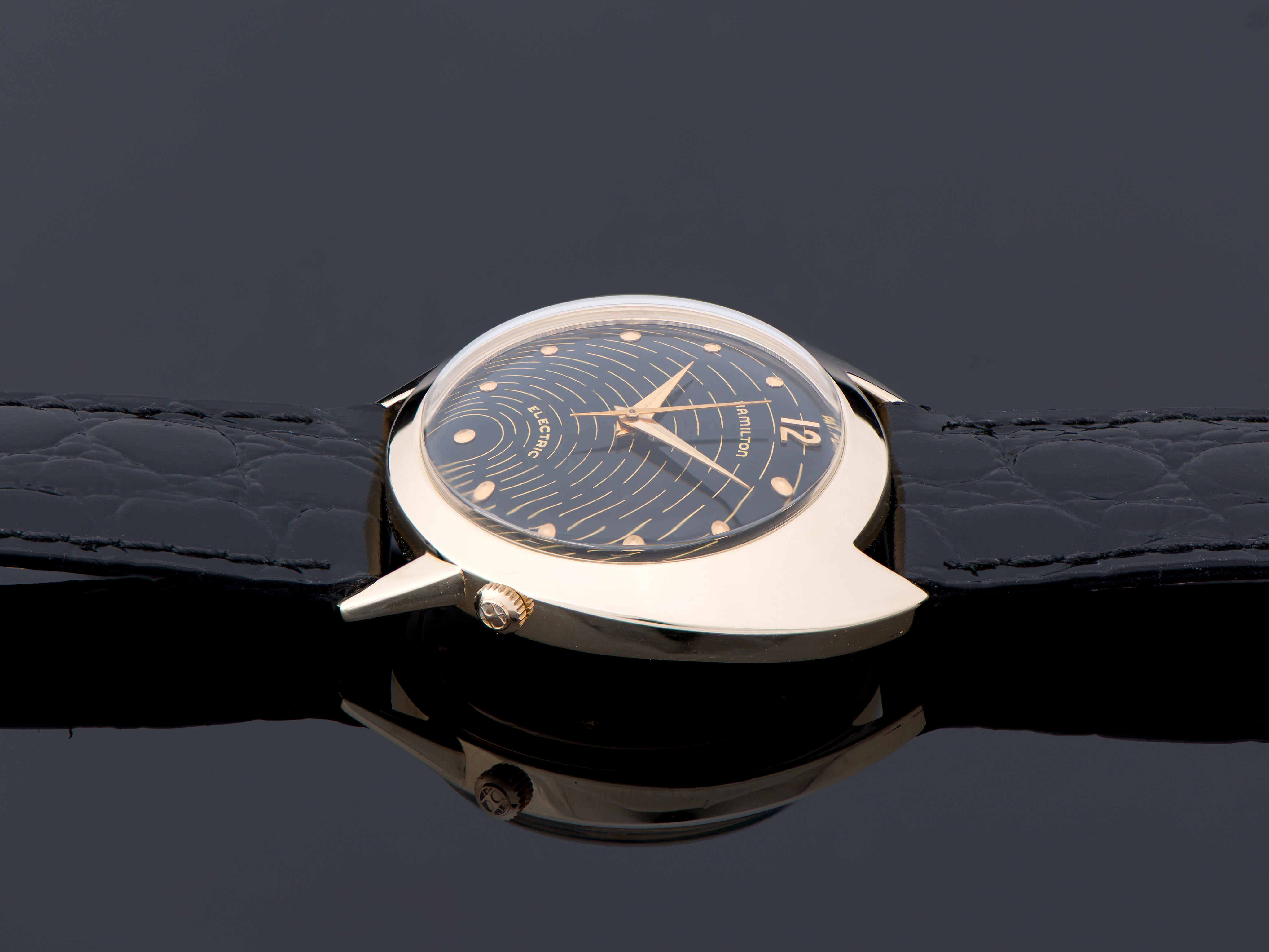 Hamilton Electric Spectra Original Finish Black Dial Watch