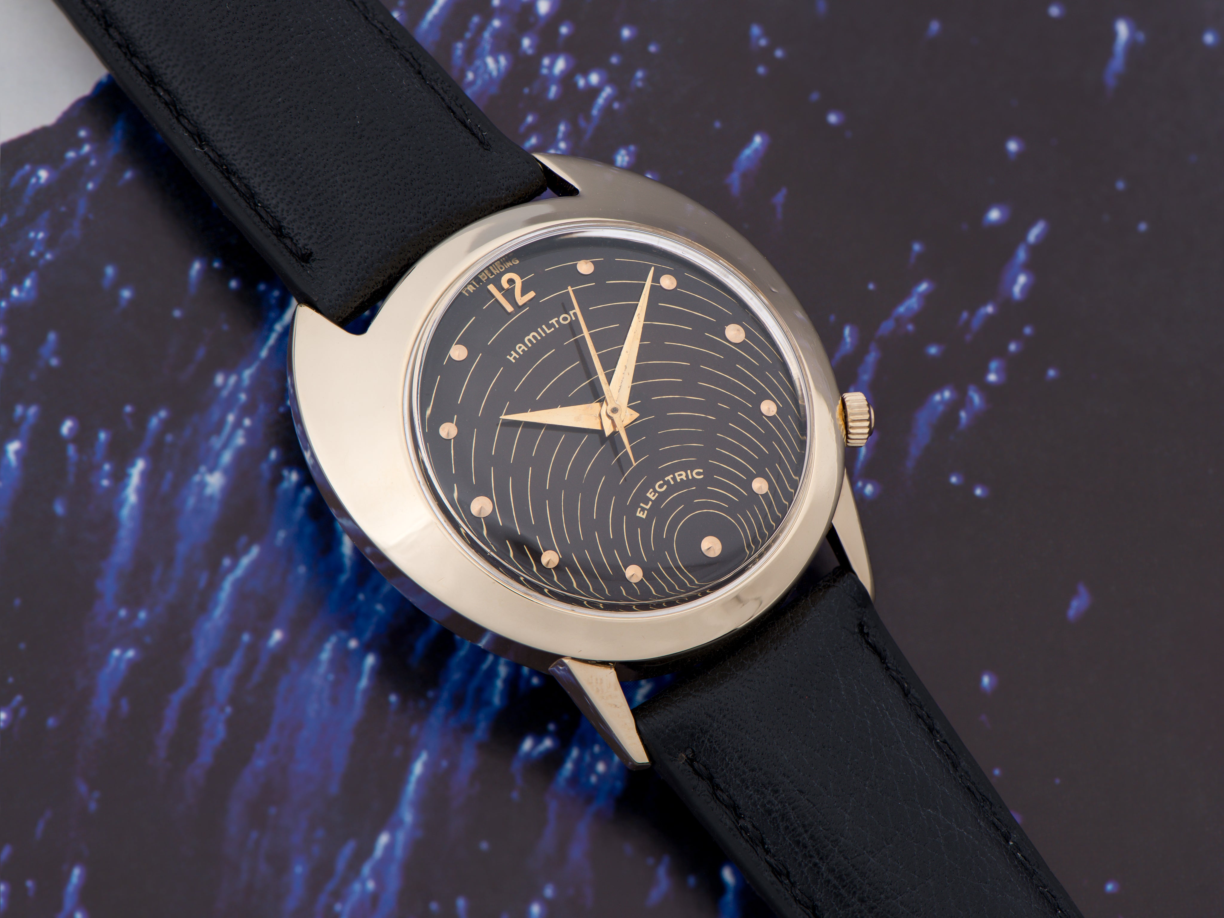 Hamilton Electric Spectra Original Finish Black Dial Watch
