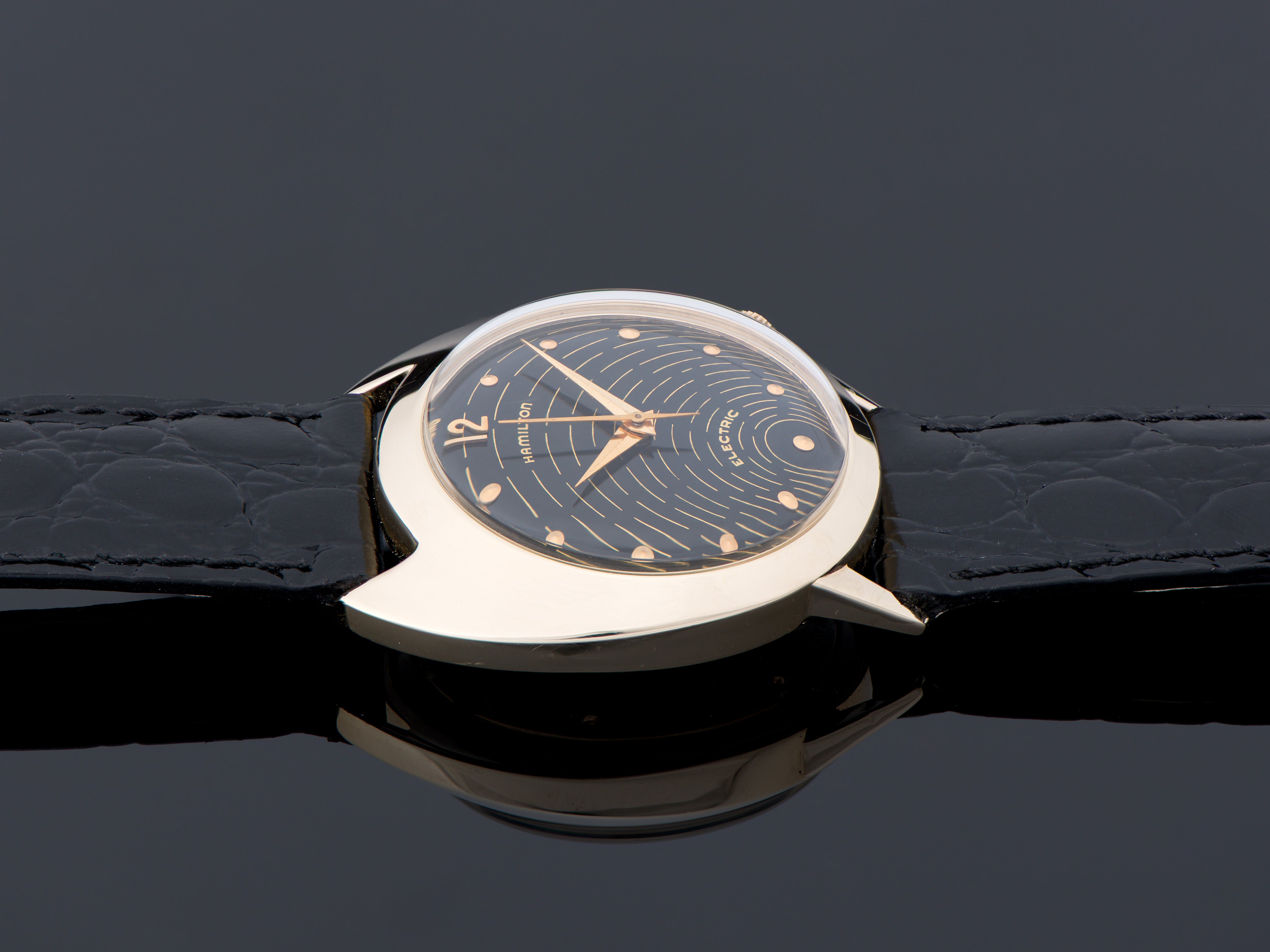Hamilton Electric Spectra Original Finish Black Dial Watch