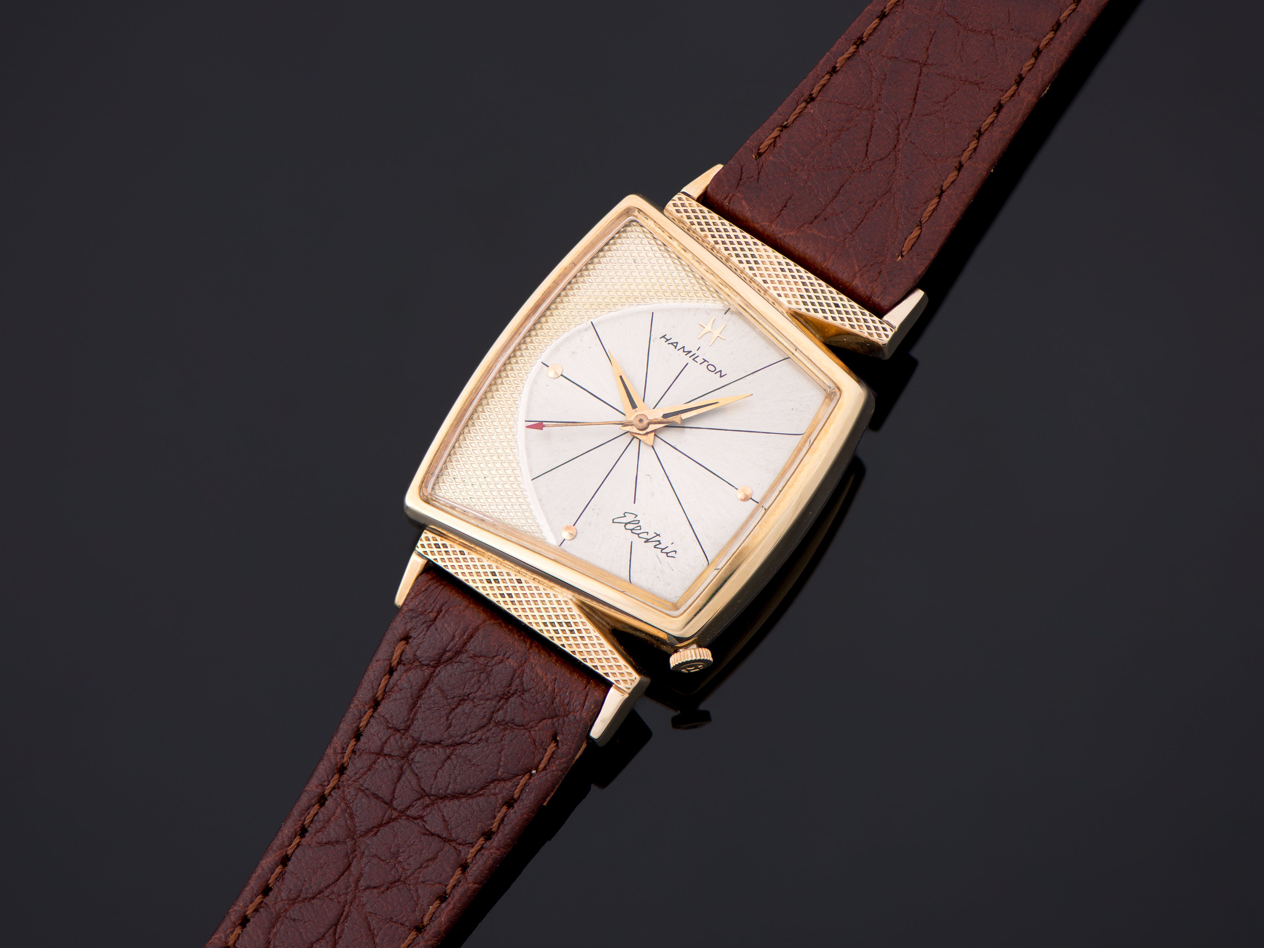 Hamilton Electric Vega Watch Original Finish Dial