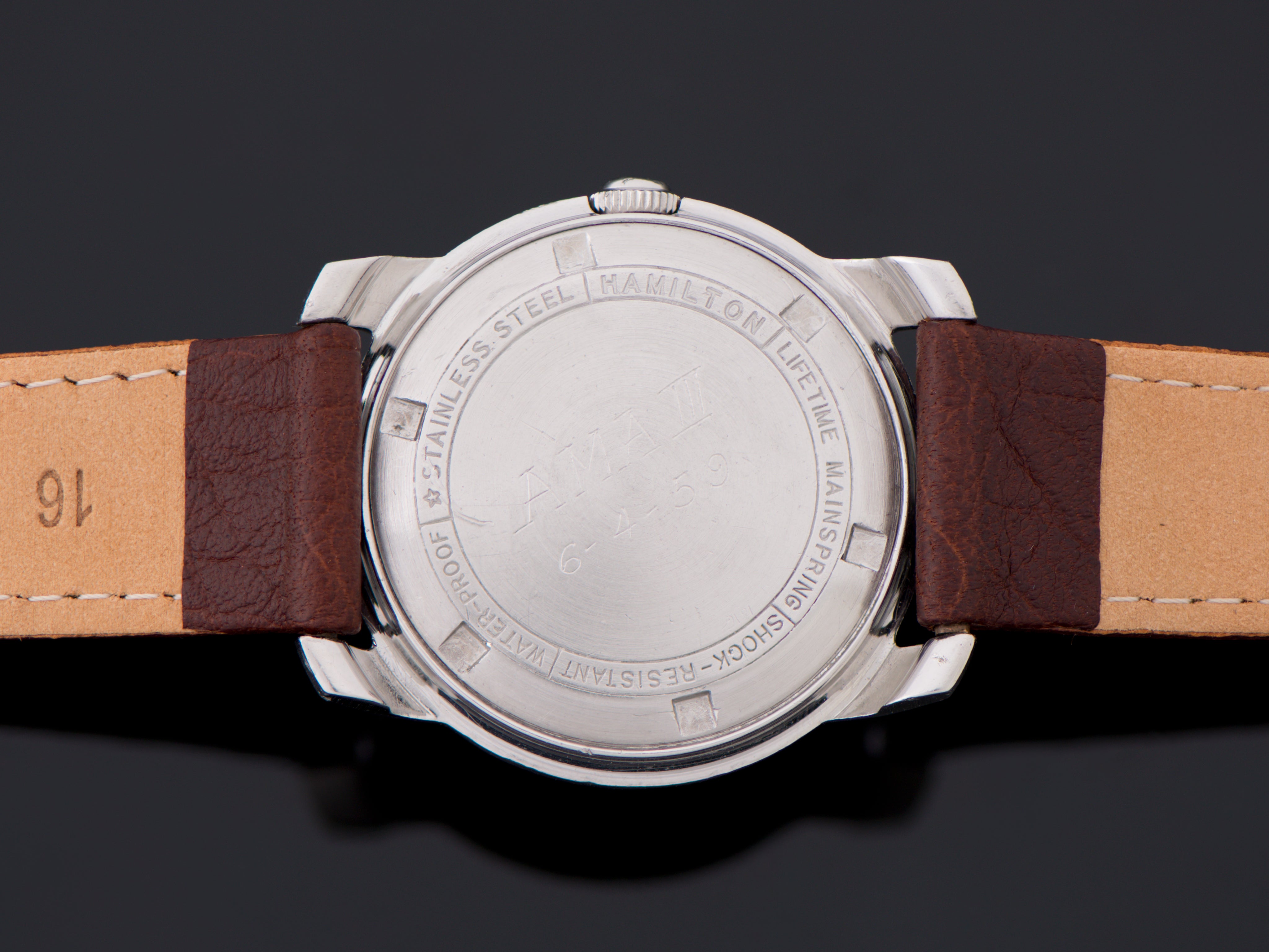Hamilton Jason Stainless Steel Watch Circa 1957