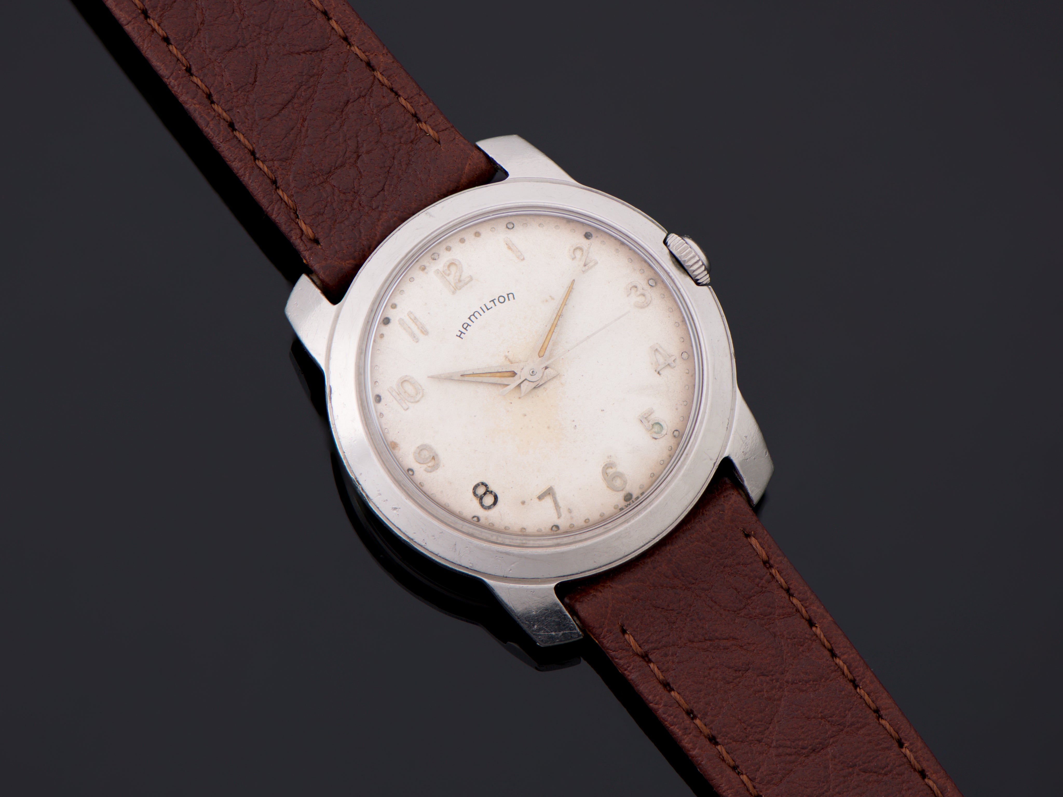 Hamilton Jason Stainless Steel Watch Circa 1957