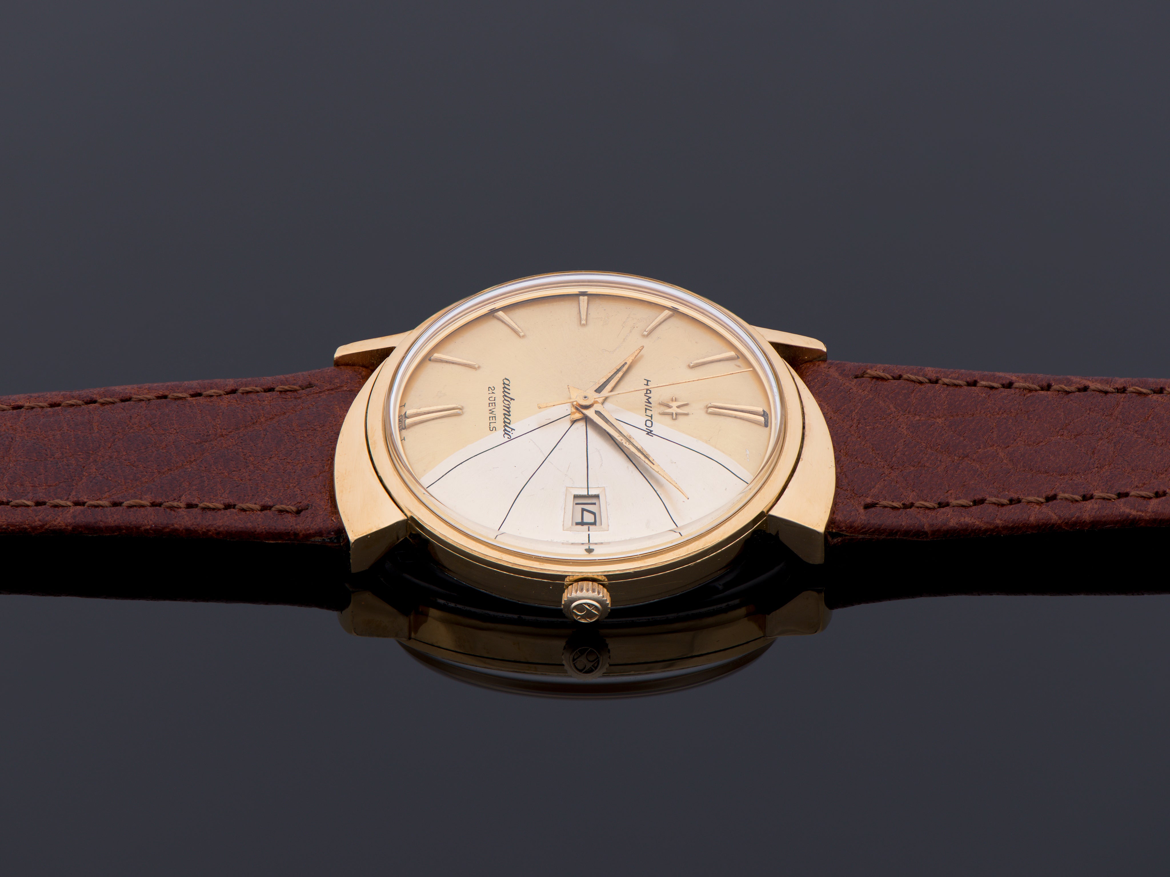 Hamilton "Sharkfin" European Automatic Watch With Date