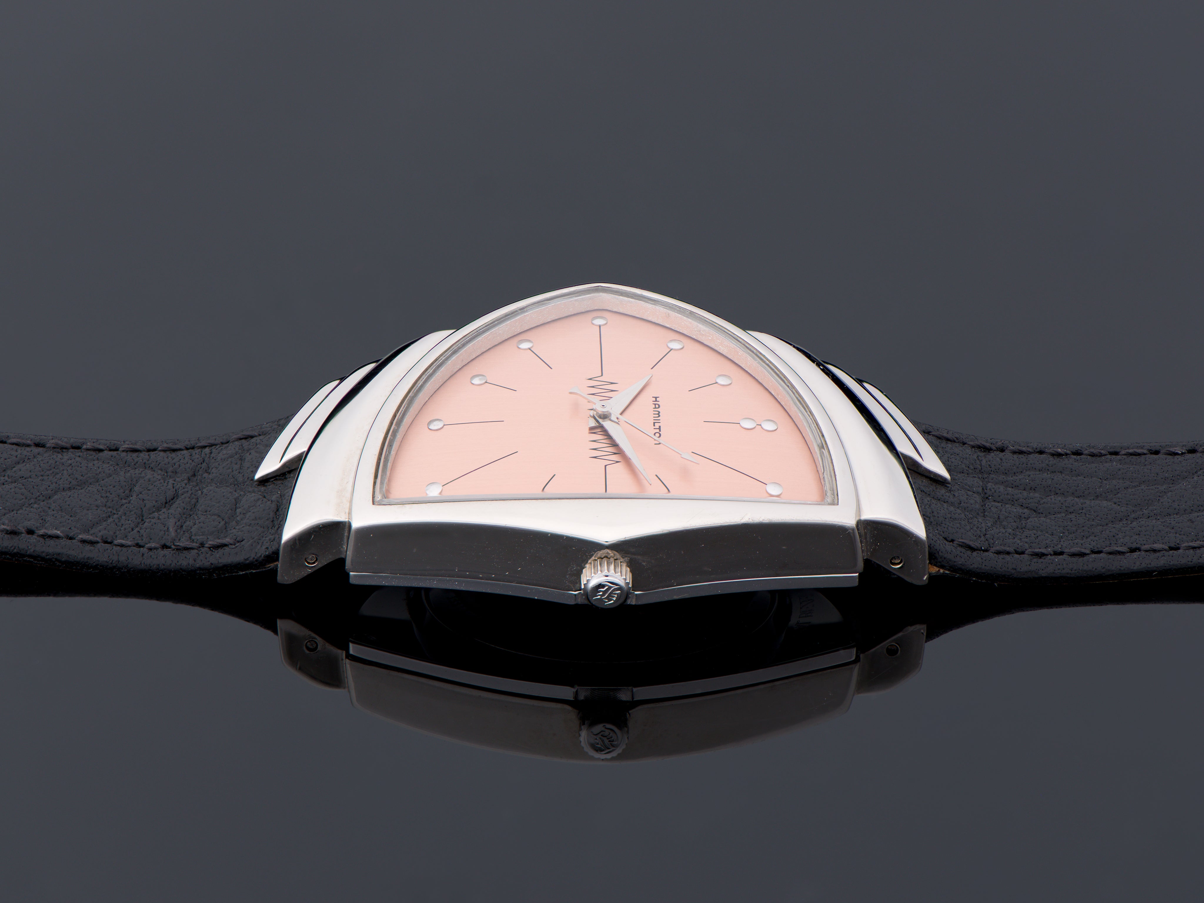 Hamilton Ventura Reissue Rose Dial 6251 Registered Edition Watch