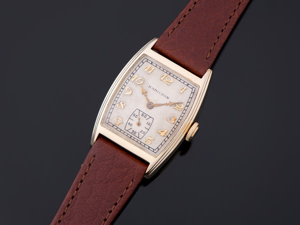 Hamilton Webster 14K Gold Filled Watch Circa 1932