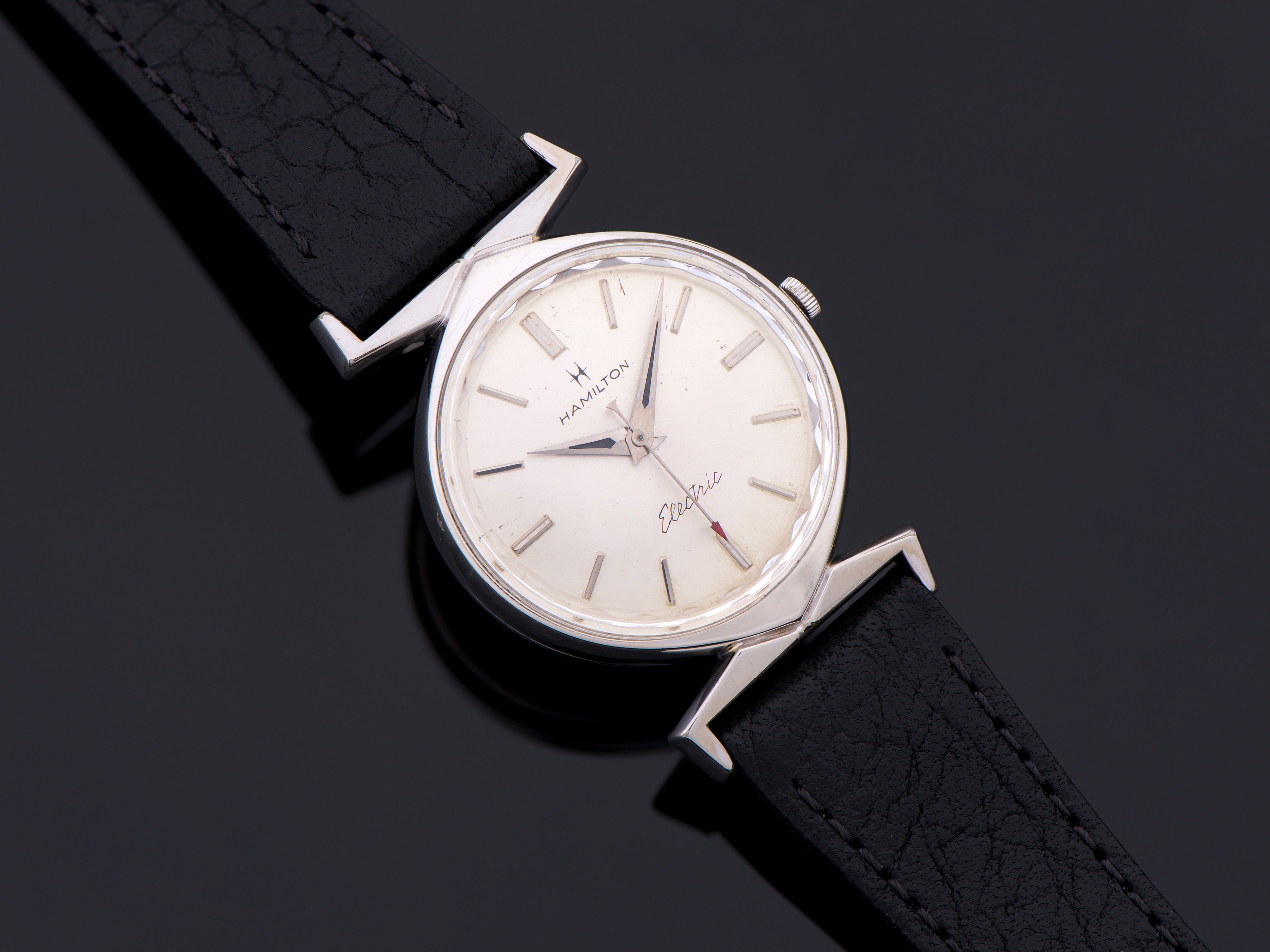 Hamilton Electric Titan III White Gold Filled Watch