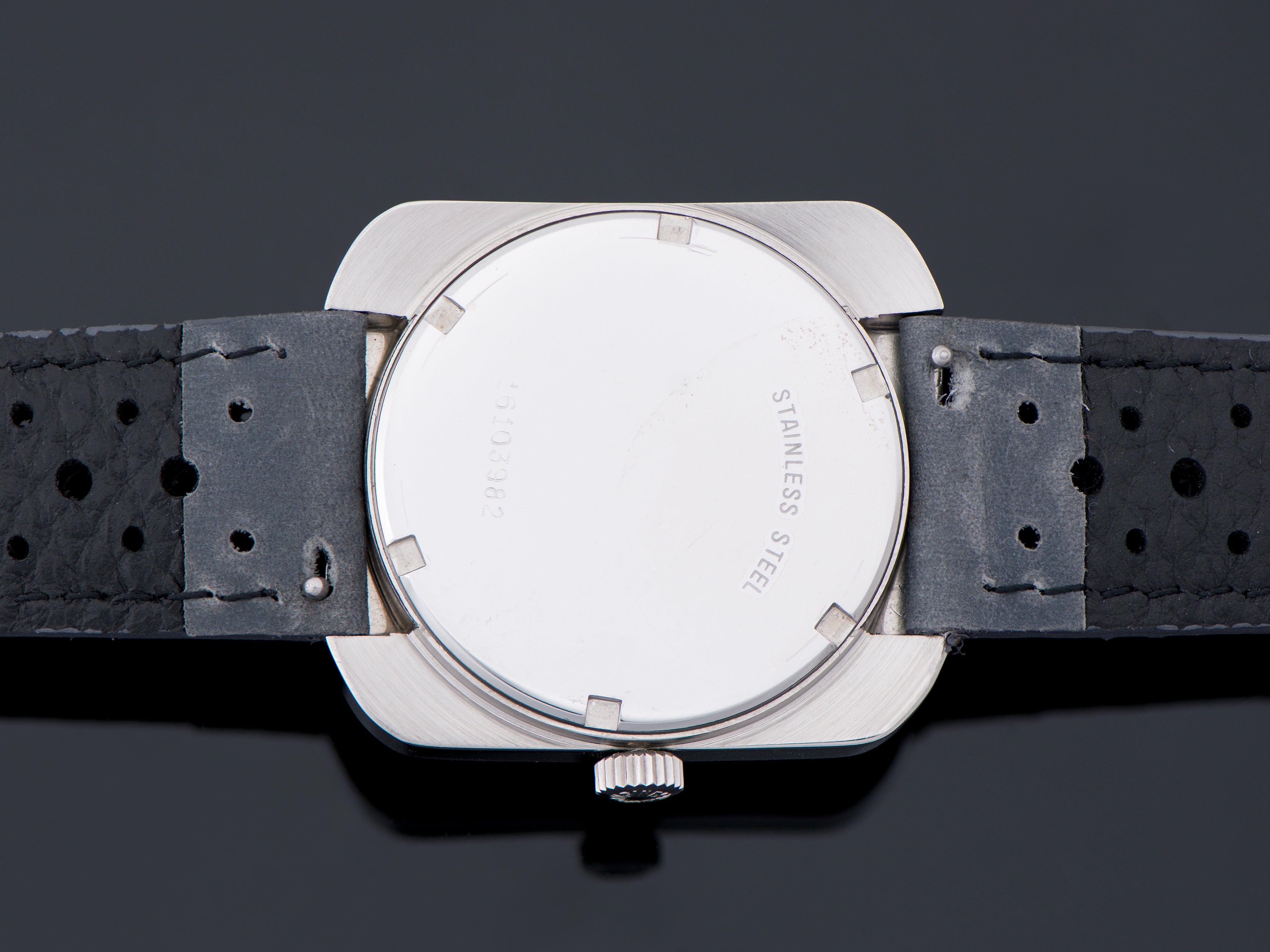 Longines Comet Mystery Dial Watch Yellow Dial