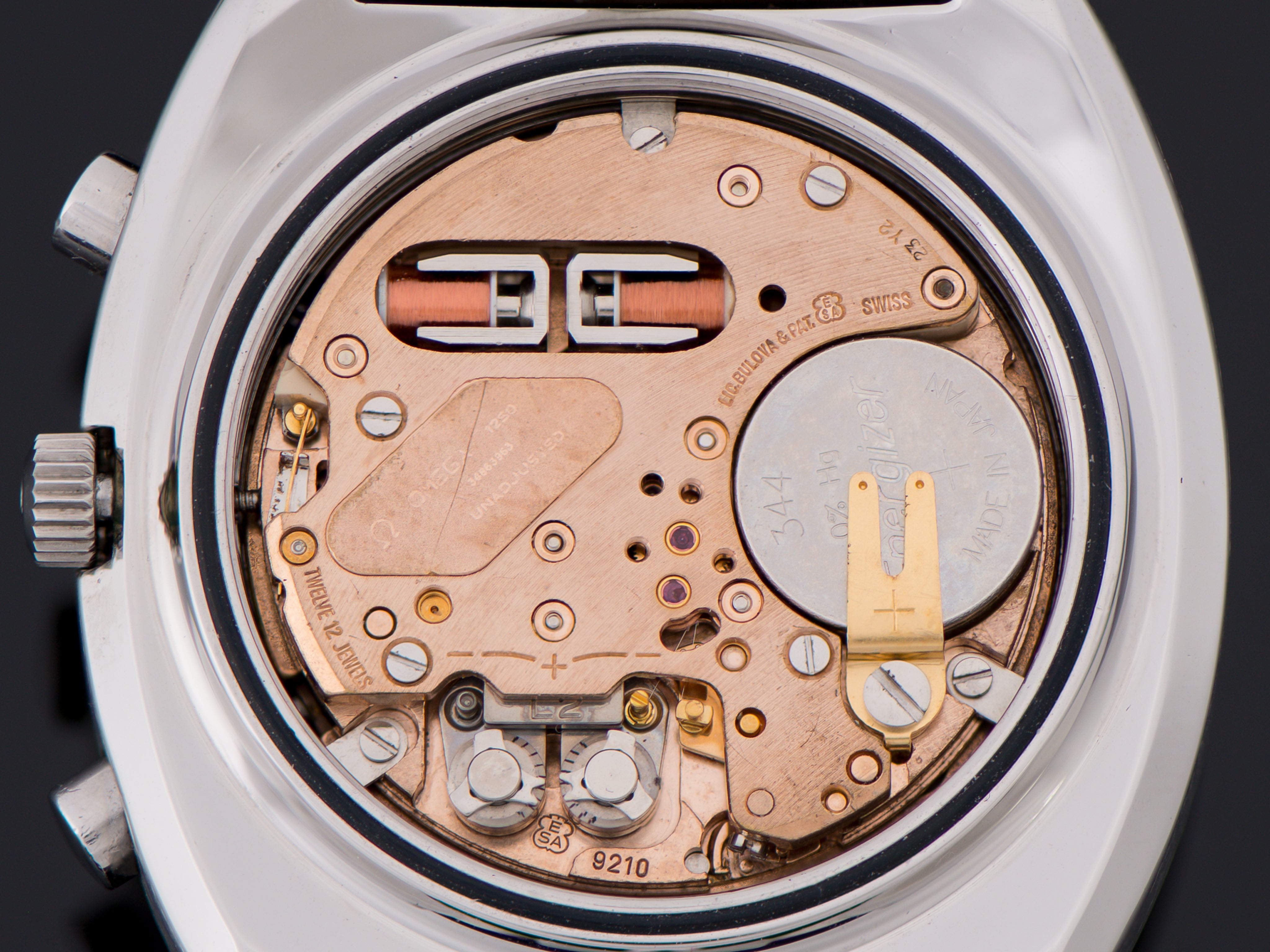 Omega Speedsonic f300 Tuning Fork ESA9210 Chronograph Watch & Original ...