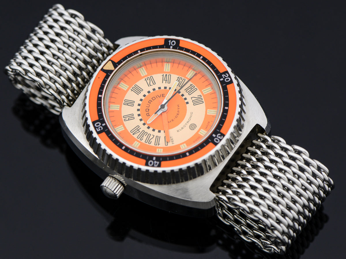 Aquadive Model 50 Electronic Depth Gauge Divers Watch