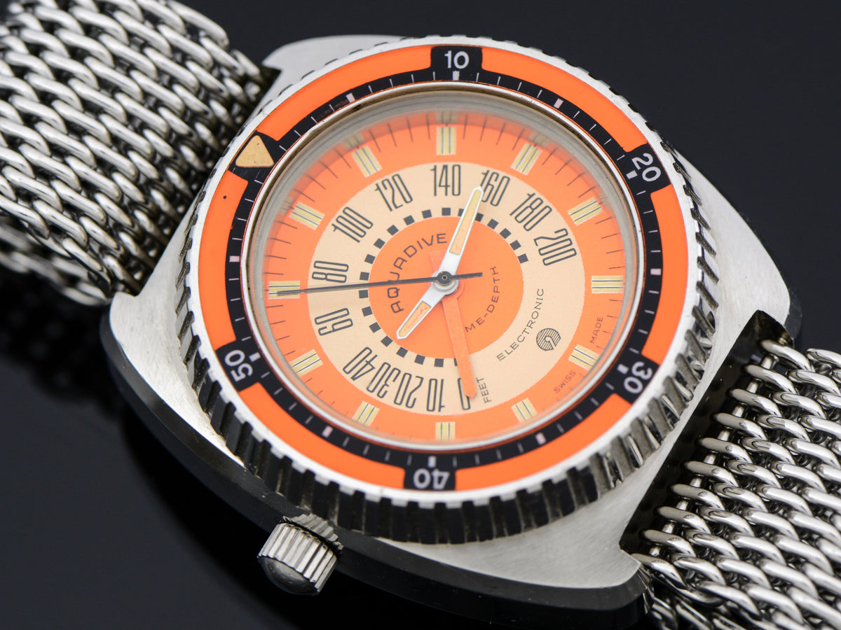 Aquadive Model 50 Electronic Depth Gauge Divers Watch