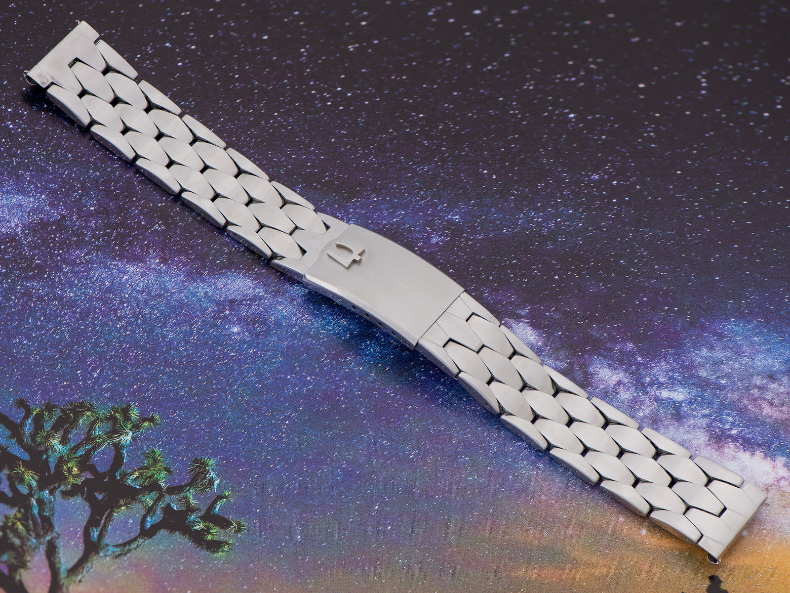 Bulova Accutron Astronaut Coffin Link Steel Watch Bracelet