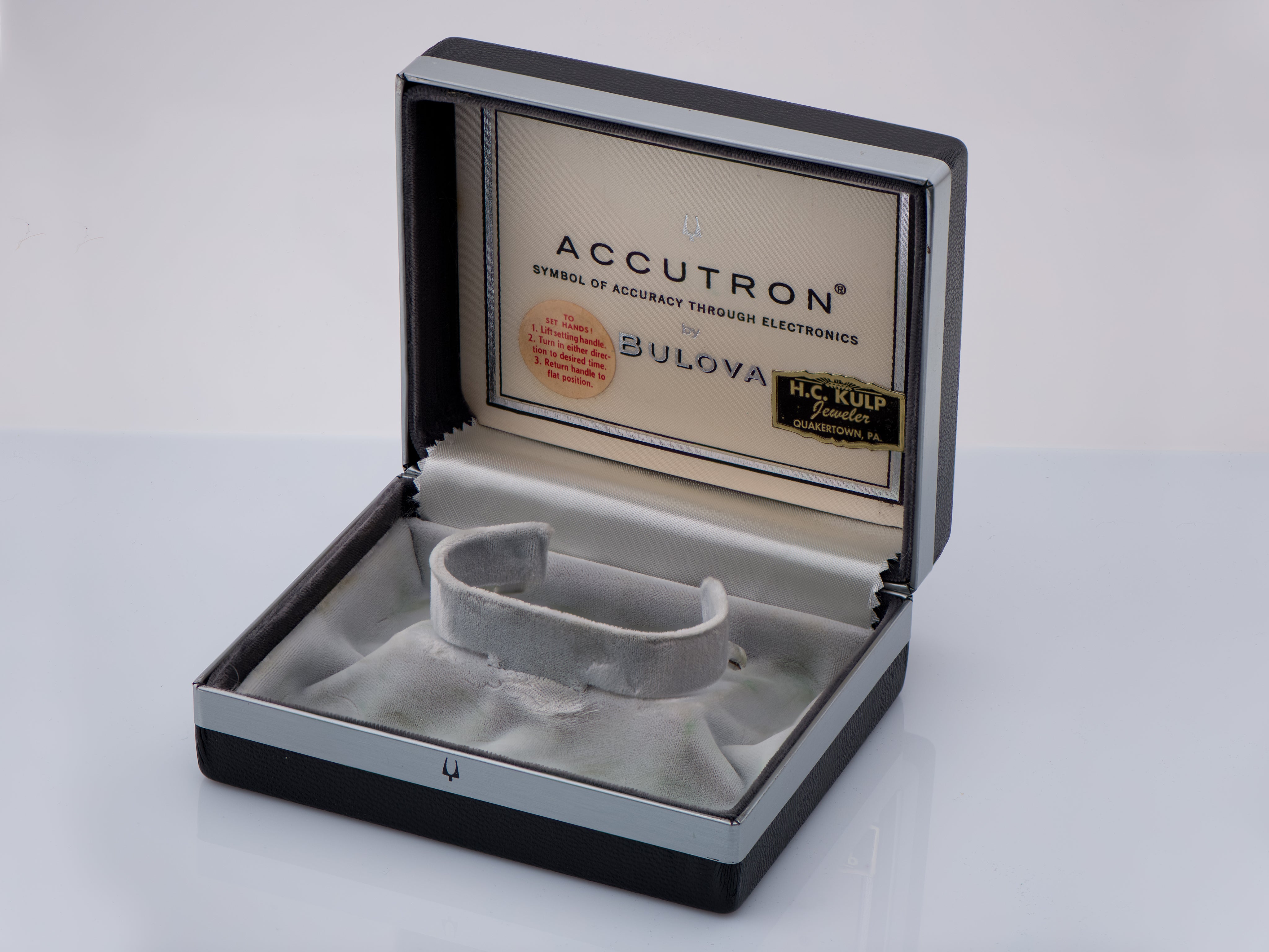 Bulova Accutron Inner and Outer Box