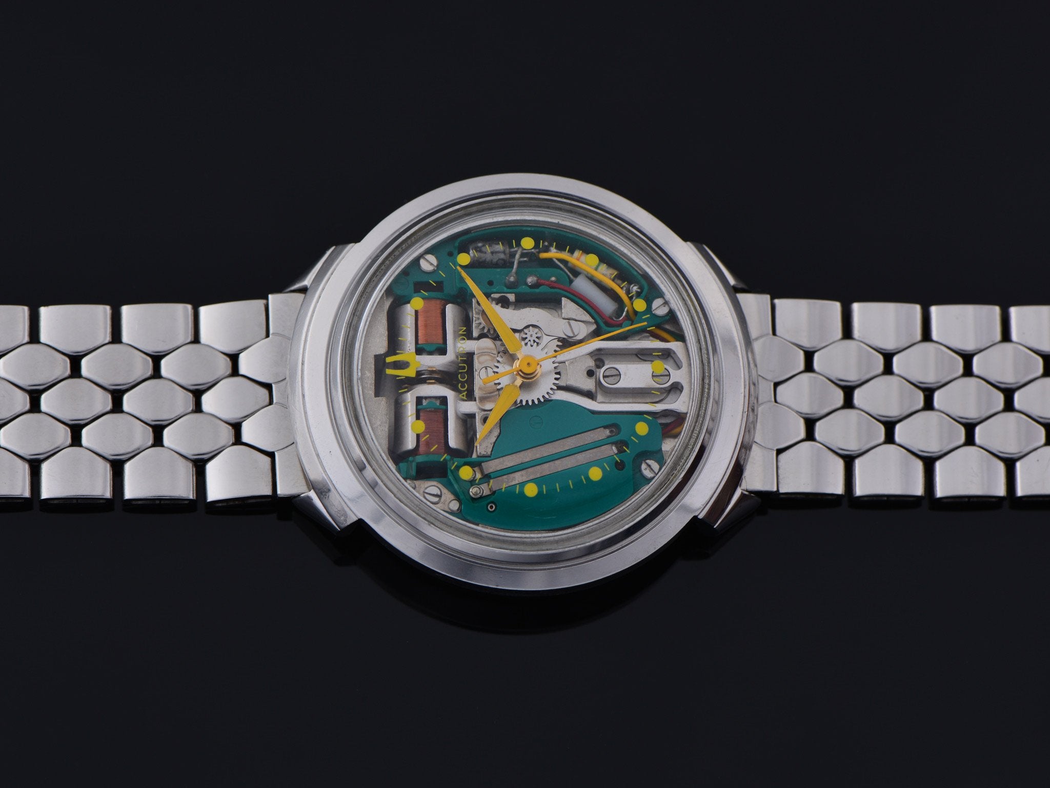 Bulova Accutron Spaceview "B" Stainless Steel Watch | Unwind In Time