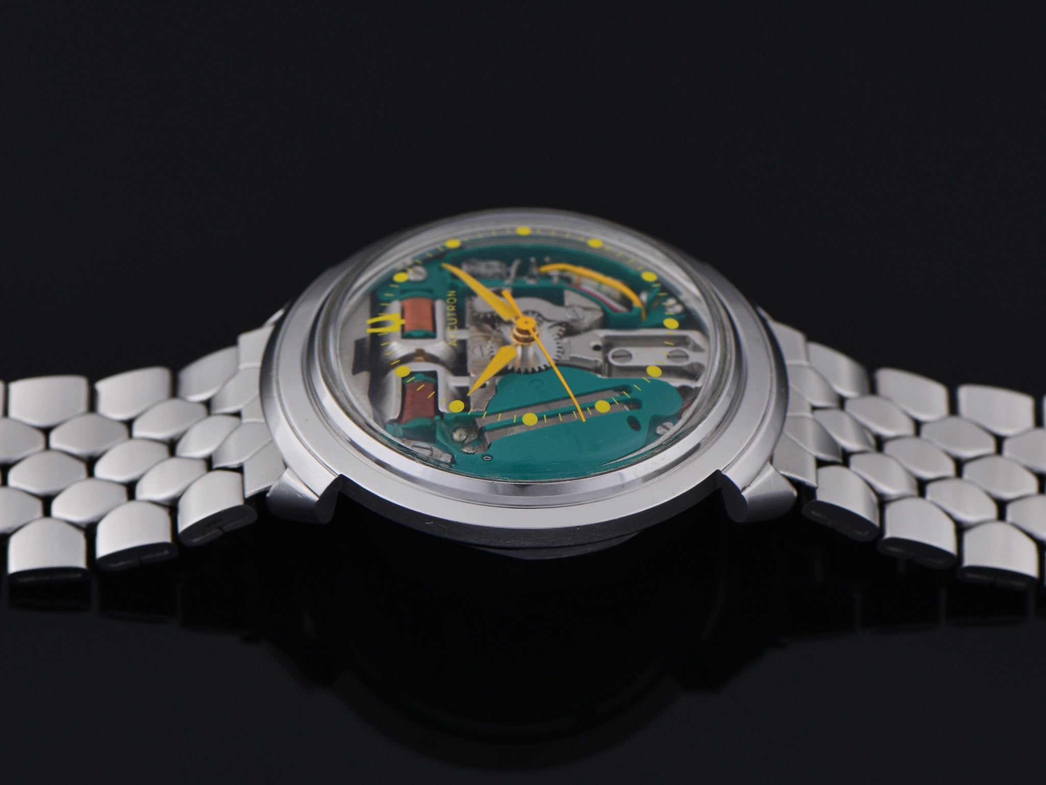 Bulova Accutron Spaceview "B" Stainless Steel Watch | Unwind In Time