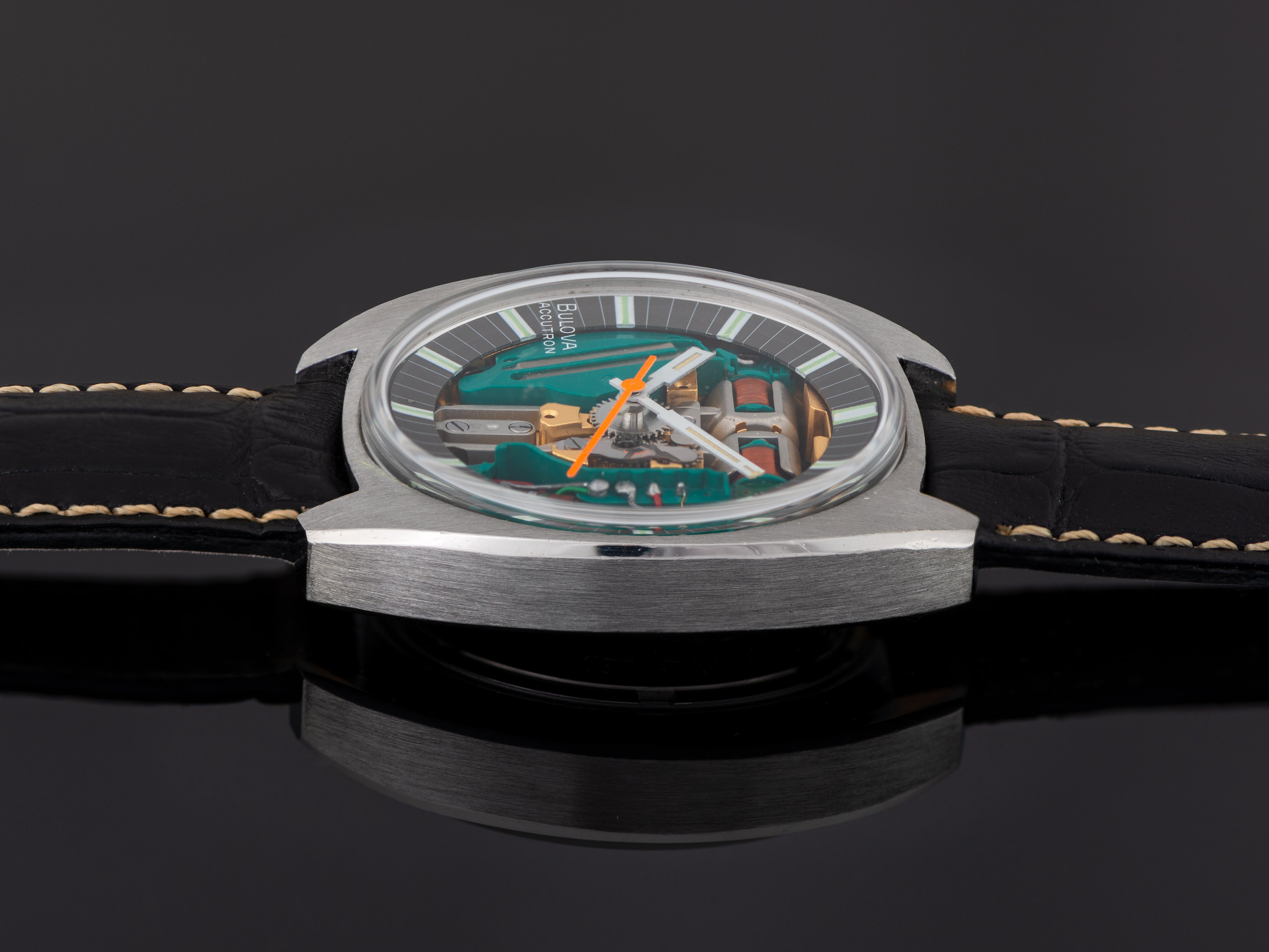 Bulova Accutron Spaceview "T" Stainless Steel Watch | Unwind In Time