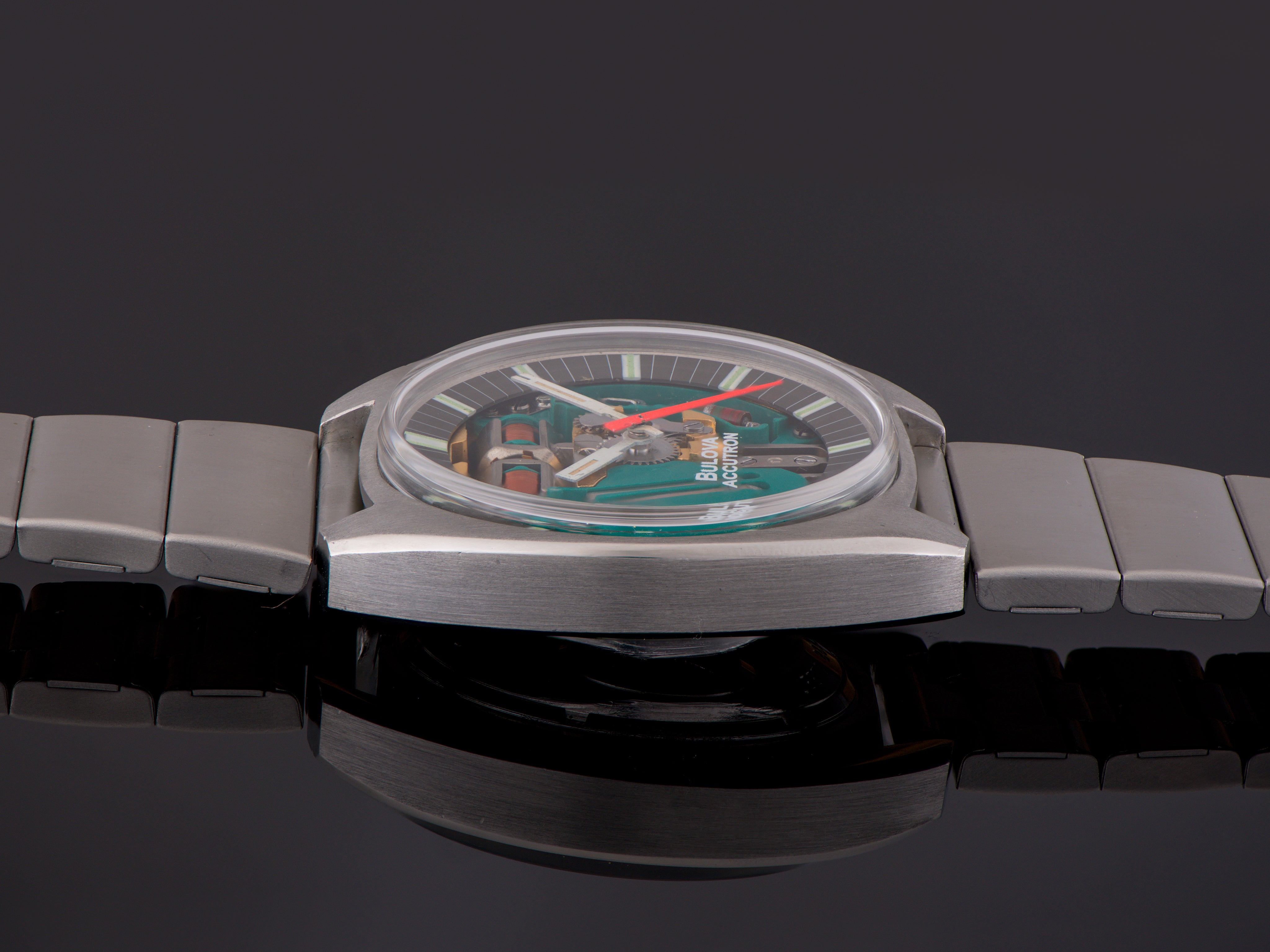 Bulova Accutron Spaceview "T" Stainless Steel Watch | Unwind In Time