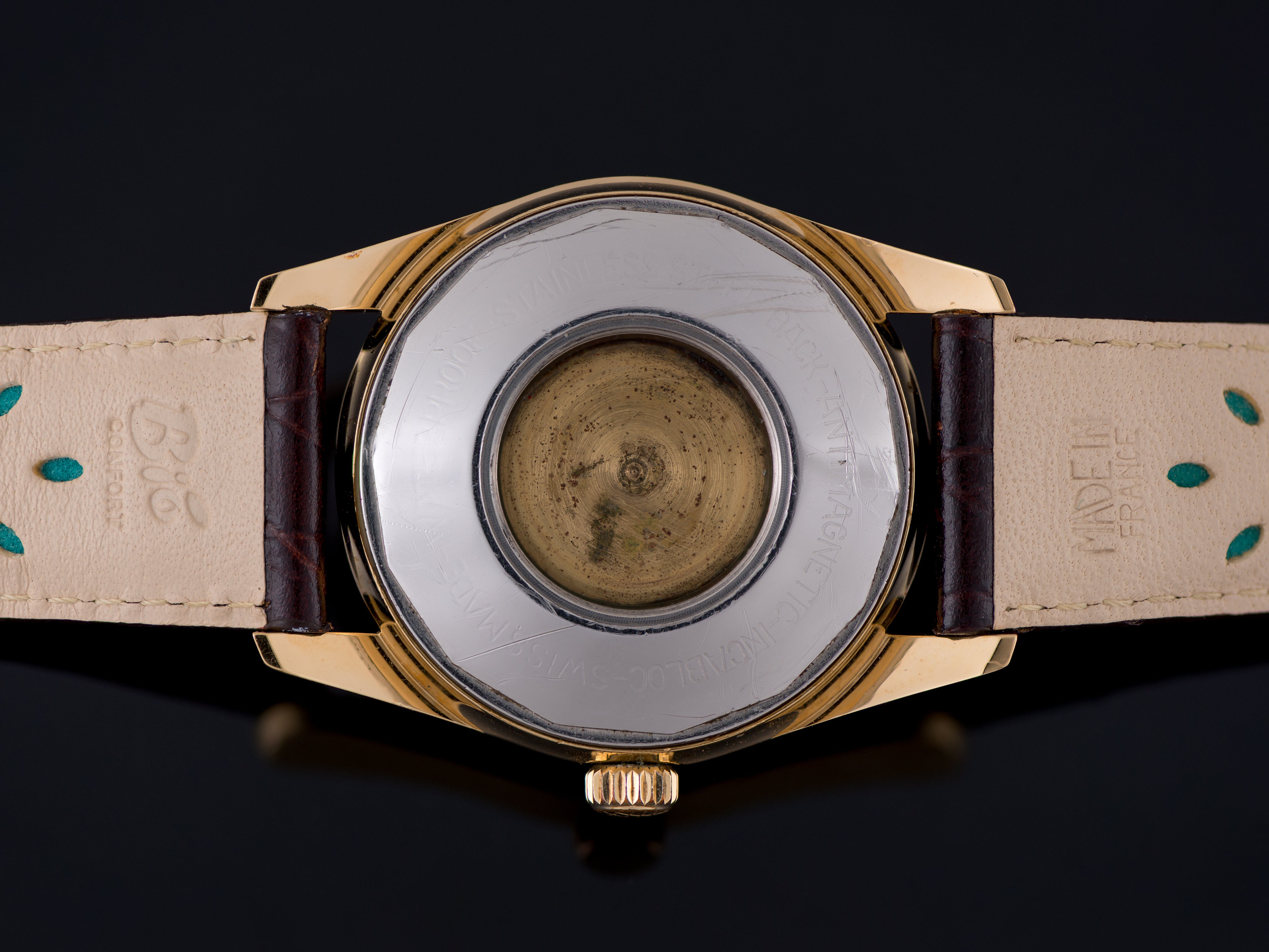 Chevron Landeron 4750 Electric Watch | Unwind In Time