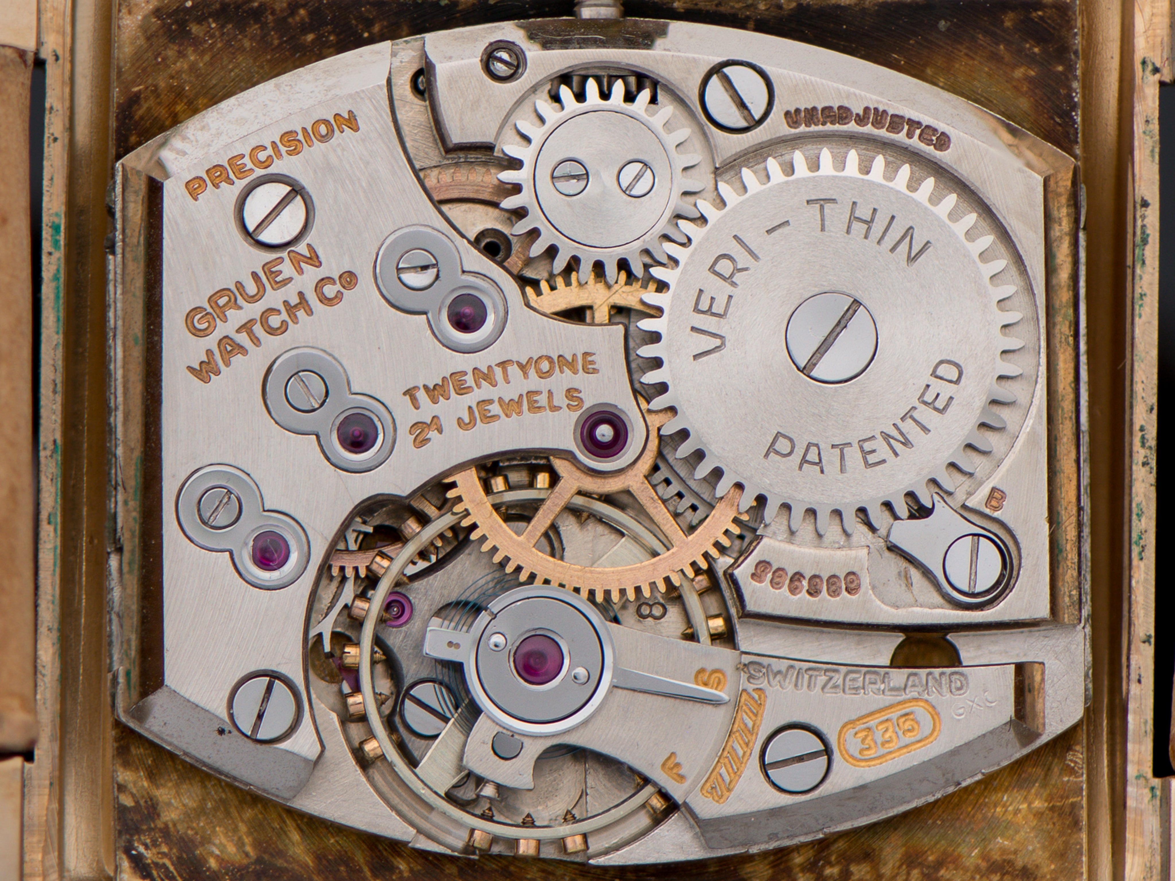 Gruen Veri-Thin Precision 21 Watch
