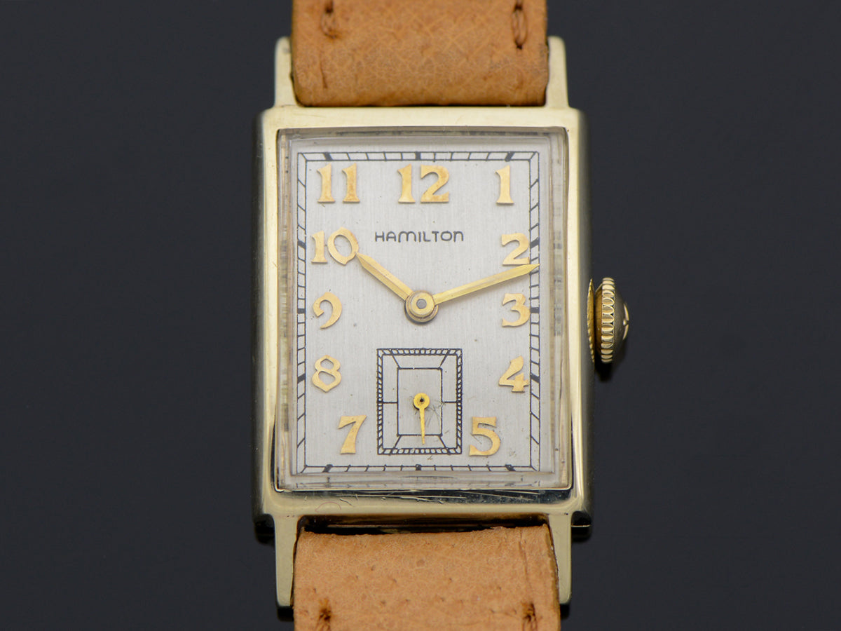 Hamilton Brockton 10K Solid Gold Watch | Unwind In Time