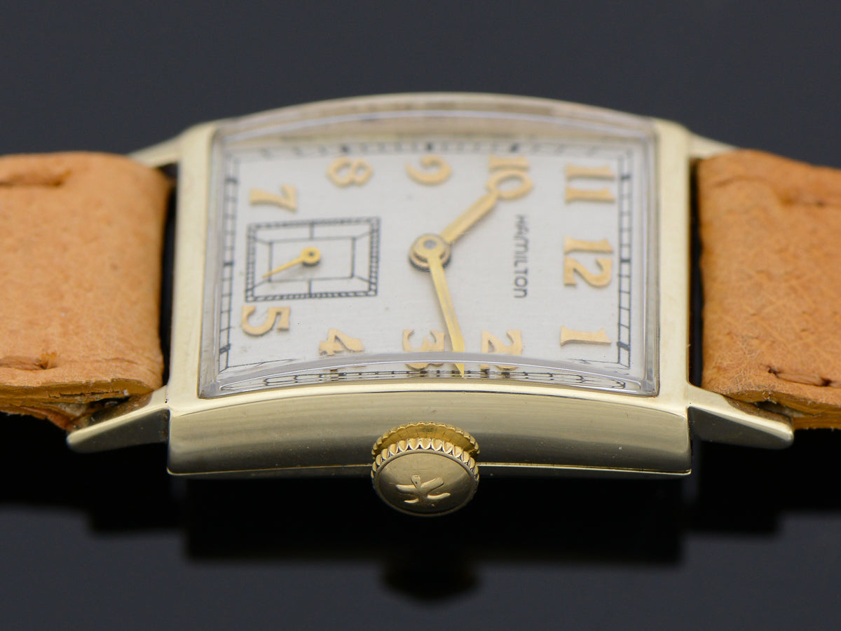 Hamilton Brockton 10K Solid Gold Watch | Unwind In Time