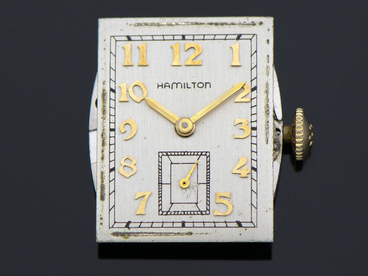 Hamilton Brockton 10K Solid Gold Watch | Unwind In Time