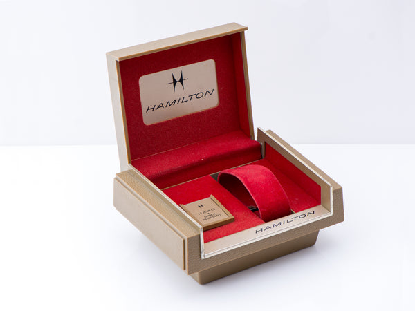Hamilton Clamshell Watch Box for Medallion 22 Jewel Watch