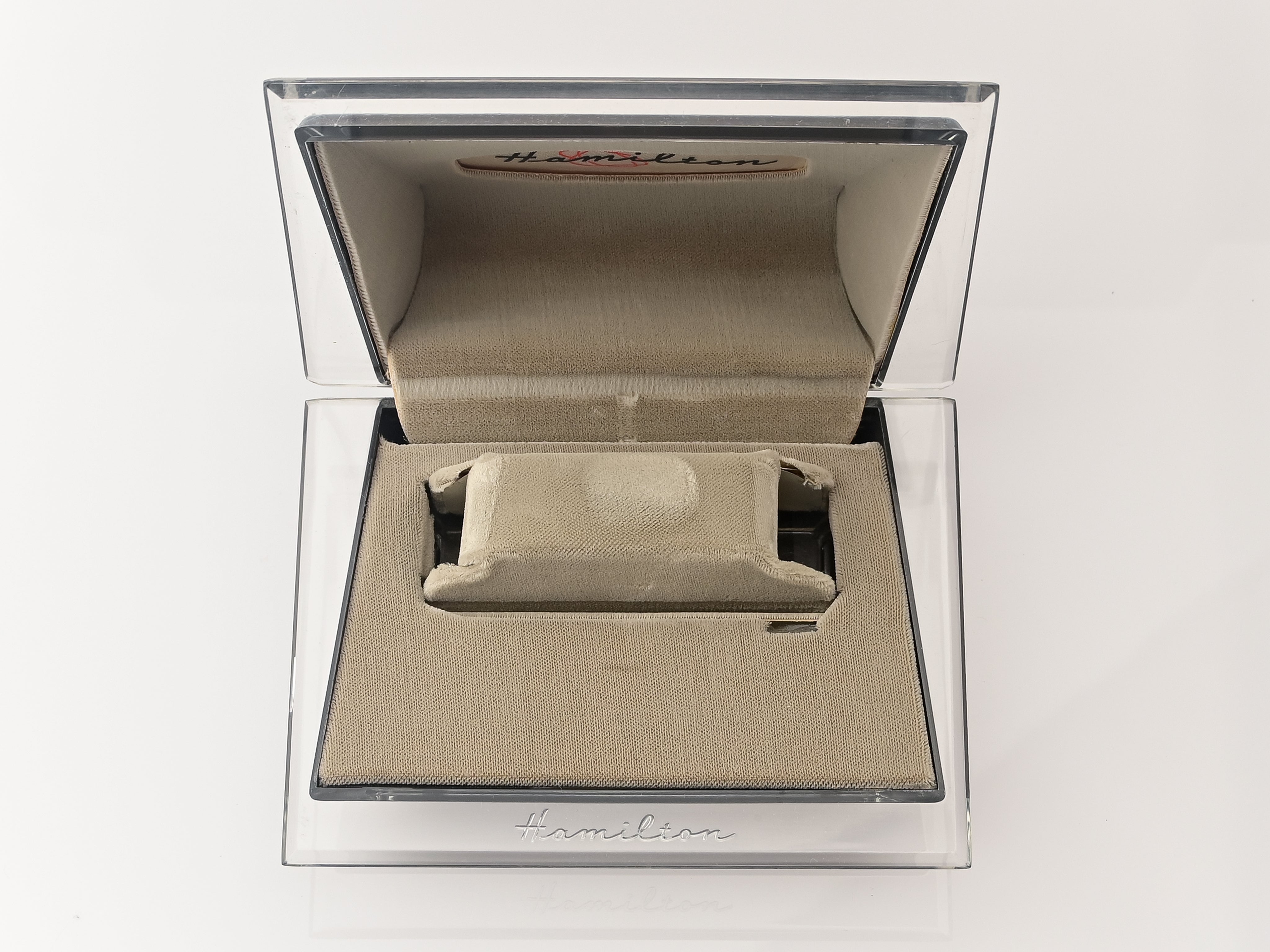 Hamilton Clamshell Watch Box for Medallion 22 Jewel Watch