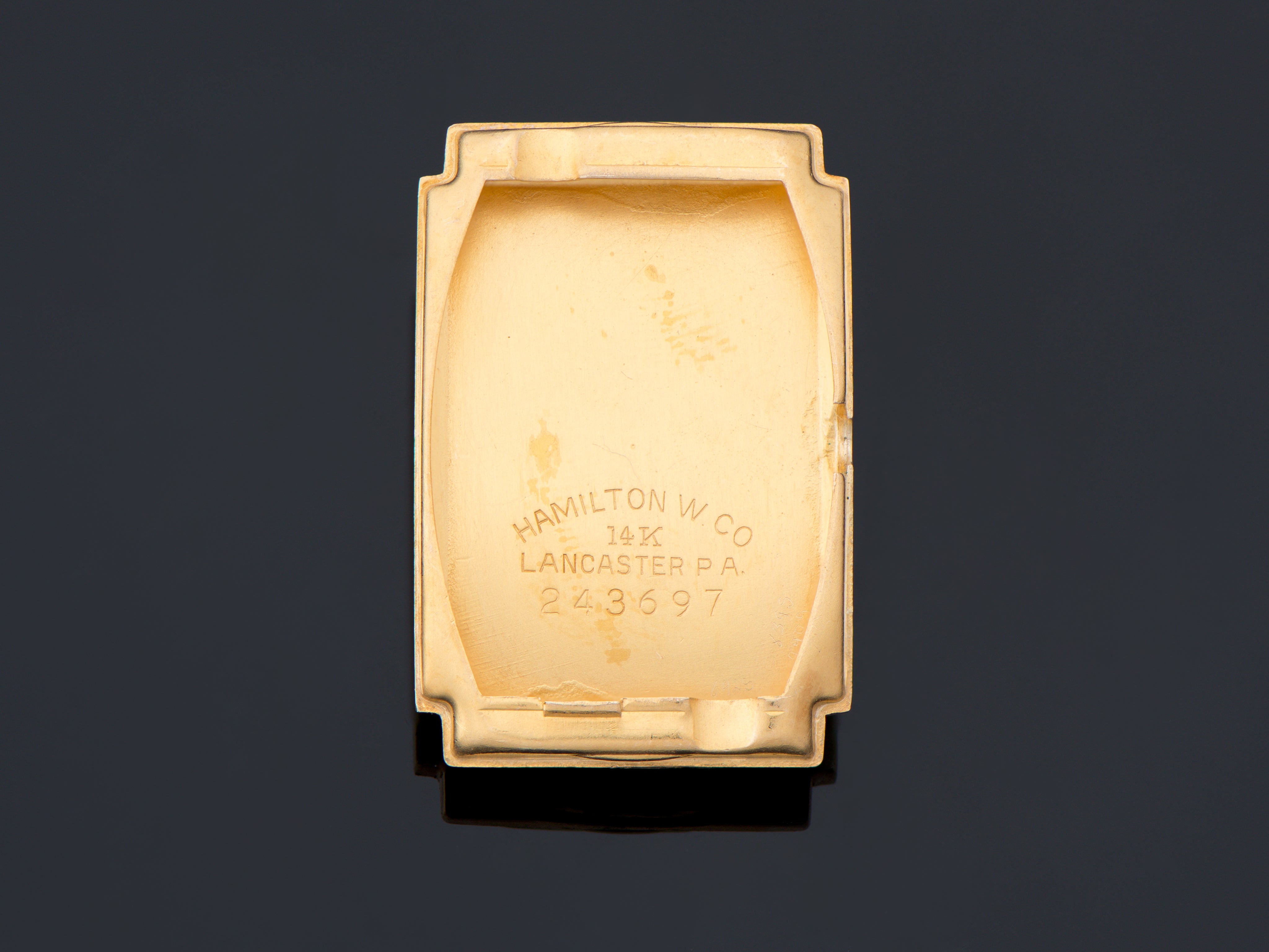 Hamilton Bentley 14K Yellow Gold Watch