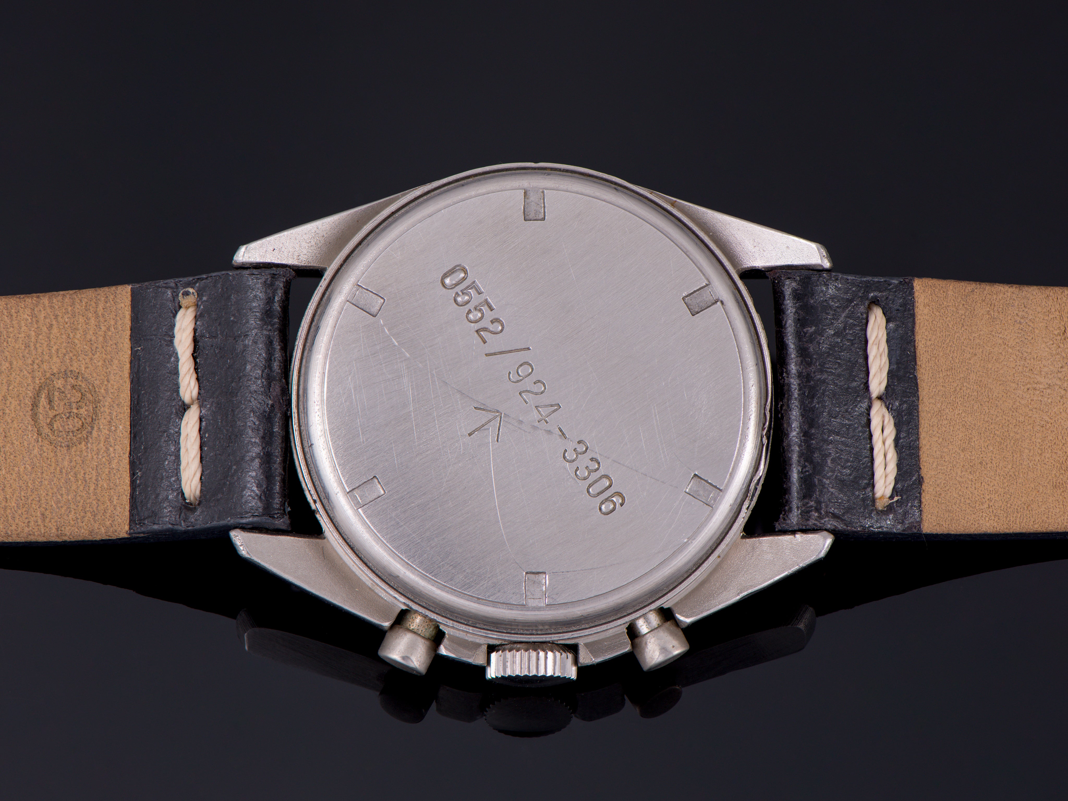 Hamilton Chronograph Valjoux 7733 British Royal Navy Pilot's Asymmetri