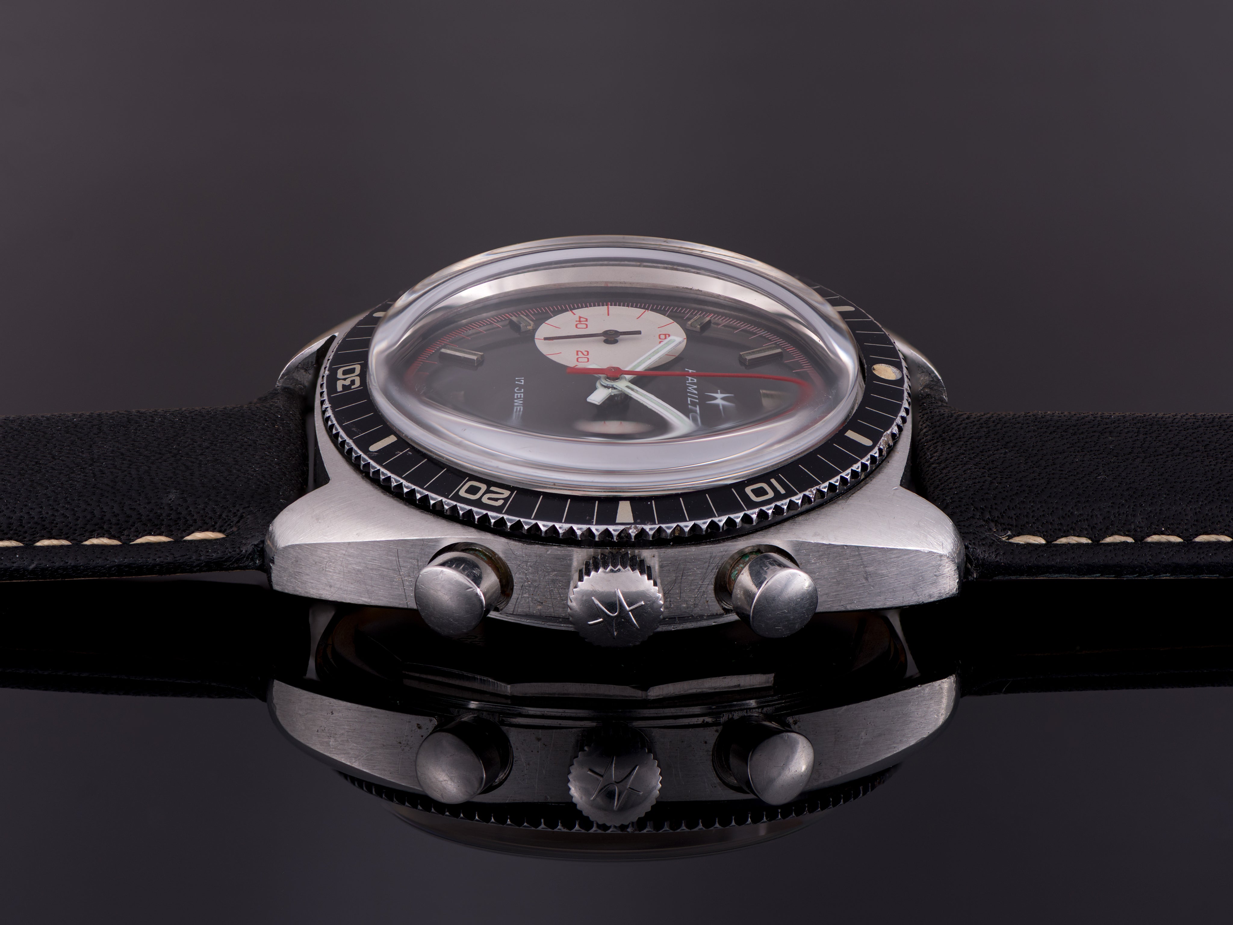Hamilton Chronograph Watch Chrono-Diver "Big Eye" Valjoux 7733 | Unwind ...