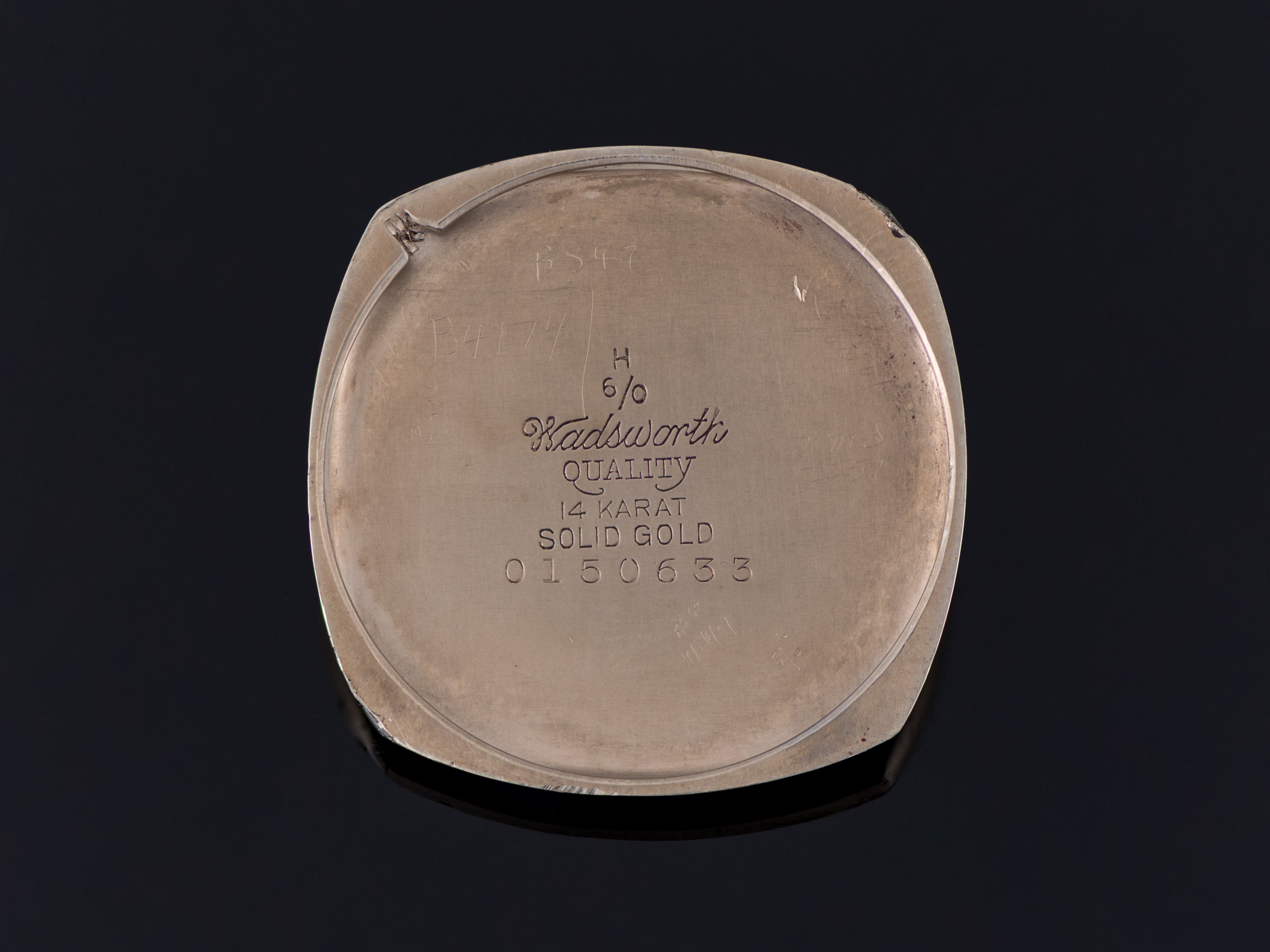 Hamilton Cushion 14K Solid White Gold Watch | Unwind In Time