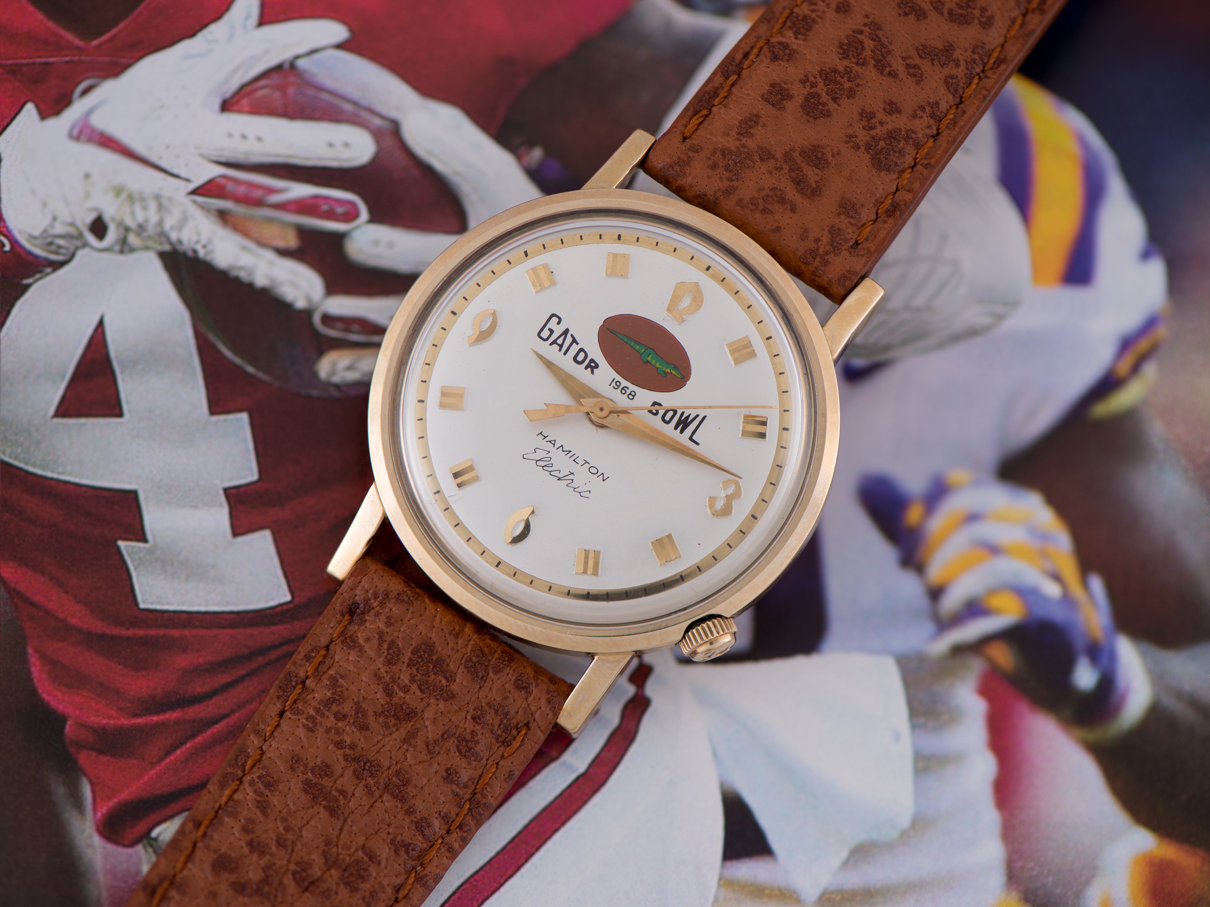 Hamilton Electric 1968 Gator Bowl Watch | Unwind In Time