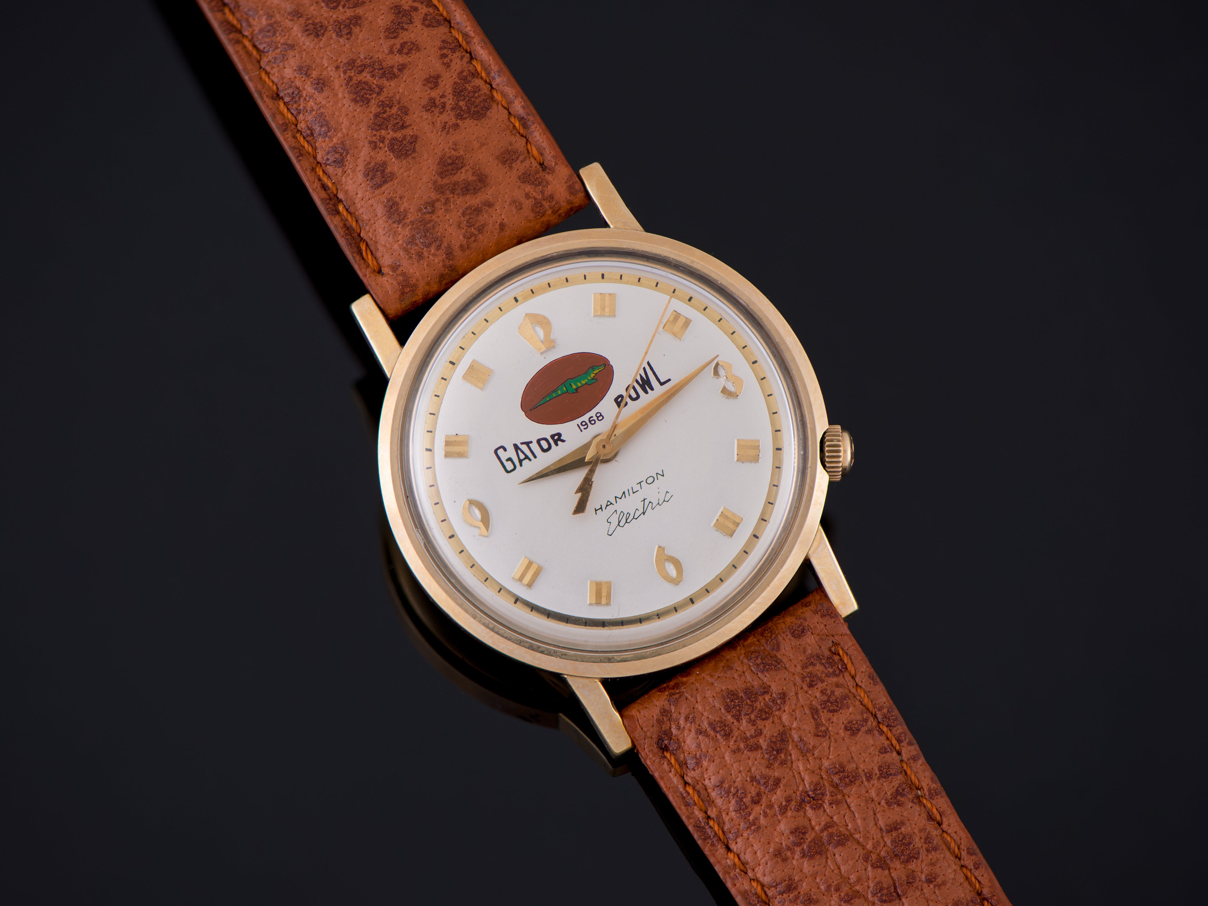 Hamilton Electric 1968 Gator Bowl Watch | Unwind In Time