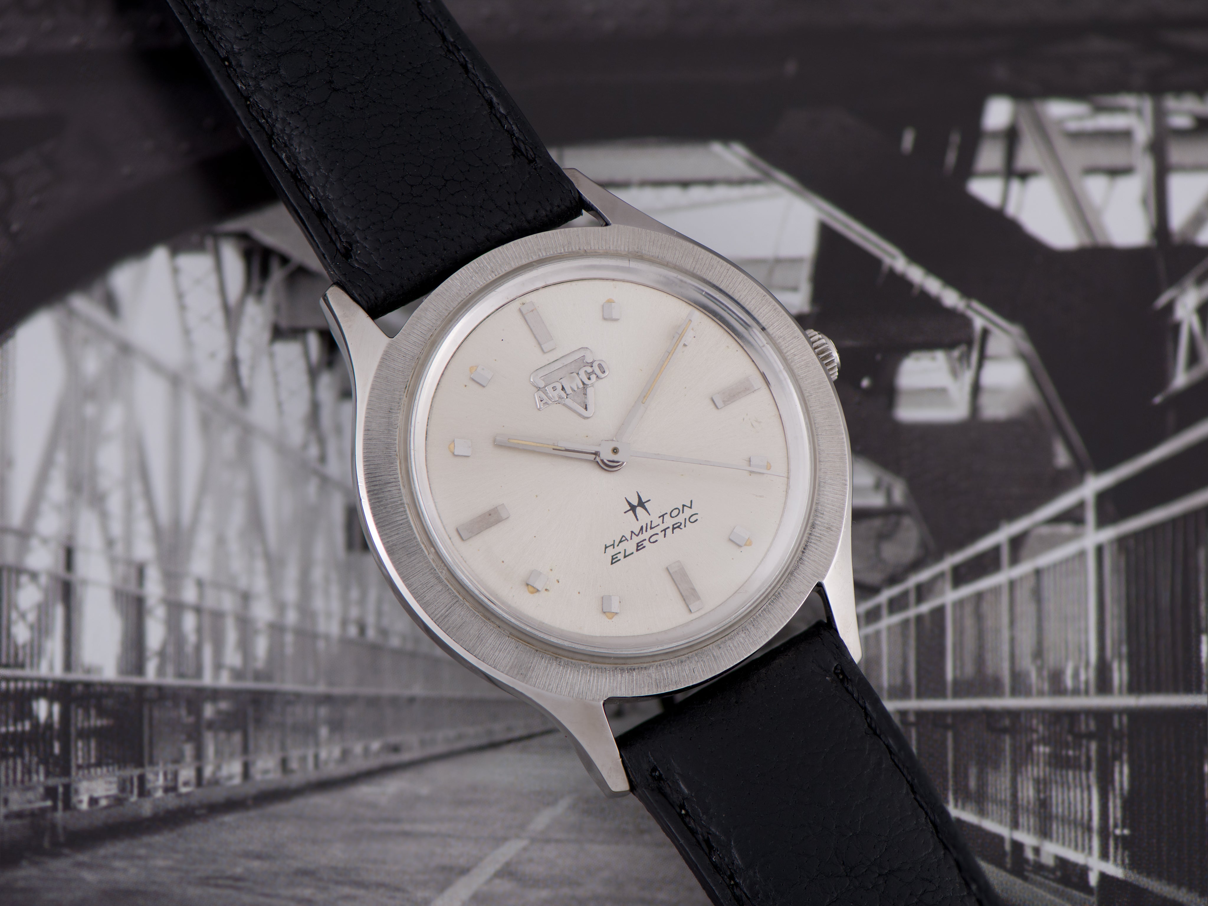 Hamilton Electric Armco Stainless Steel Watch