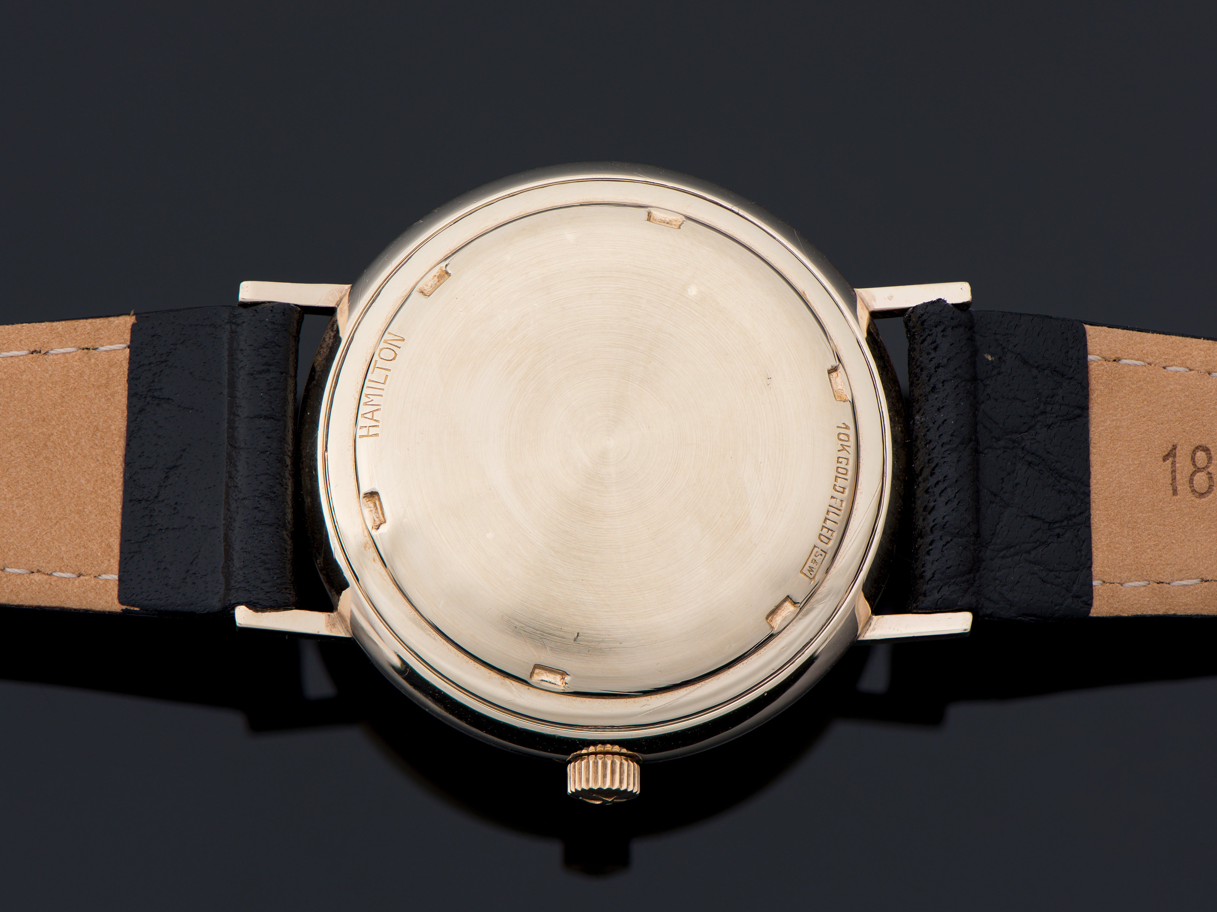 Hamilton Electric Atlantis Watch Original Black Dial