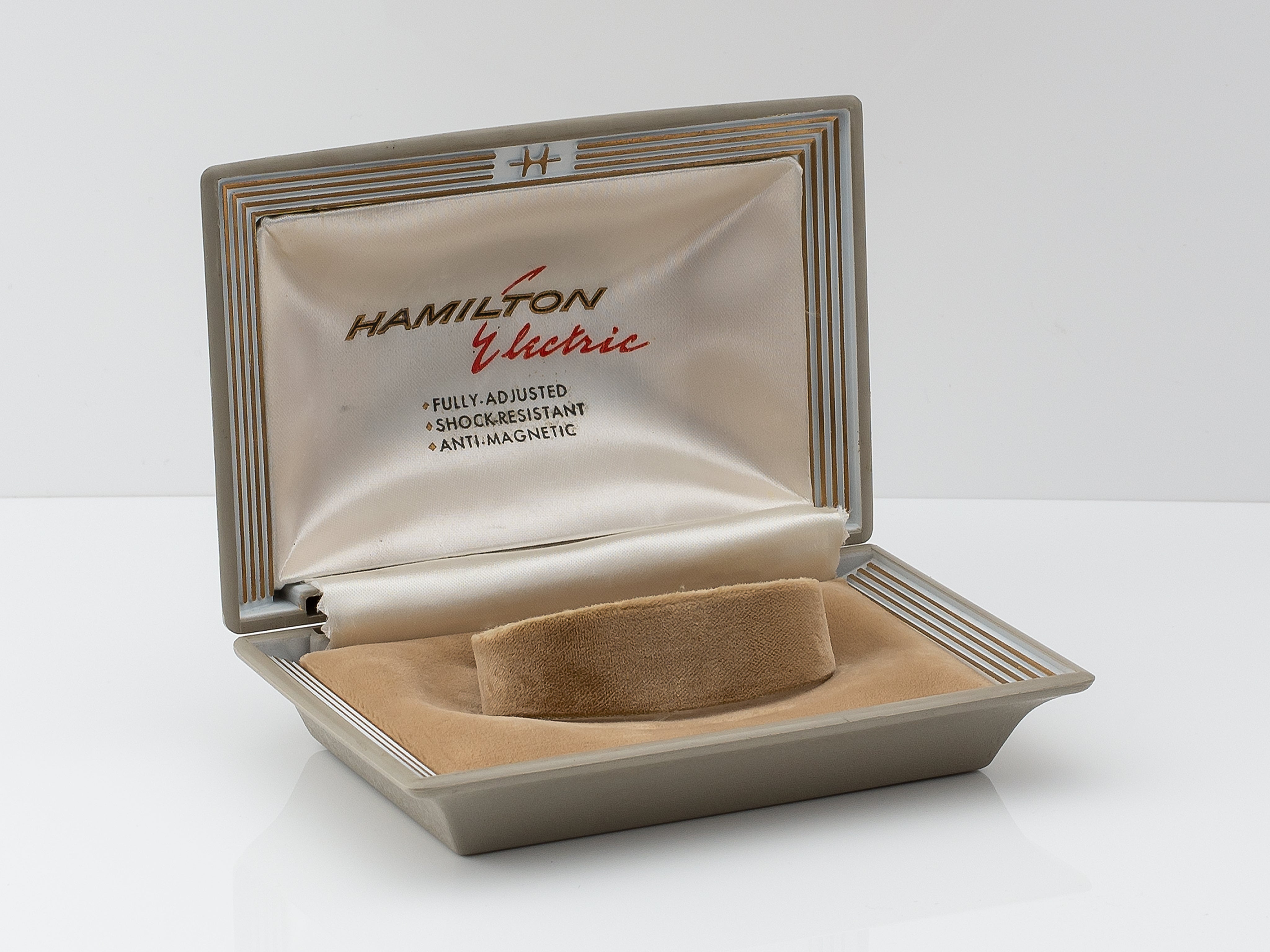 Hamilton Electric Clamshell Watch Box