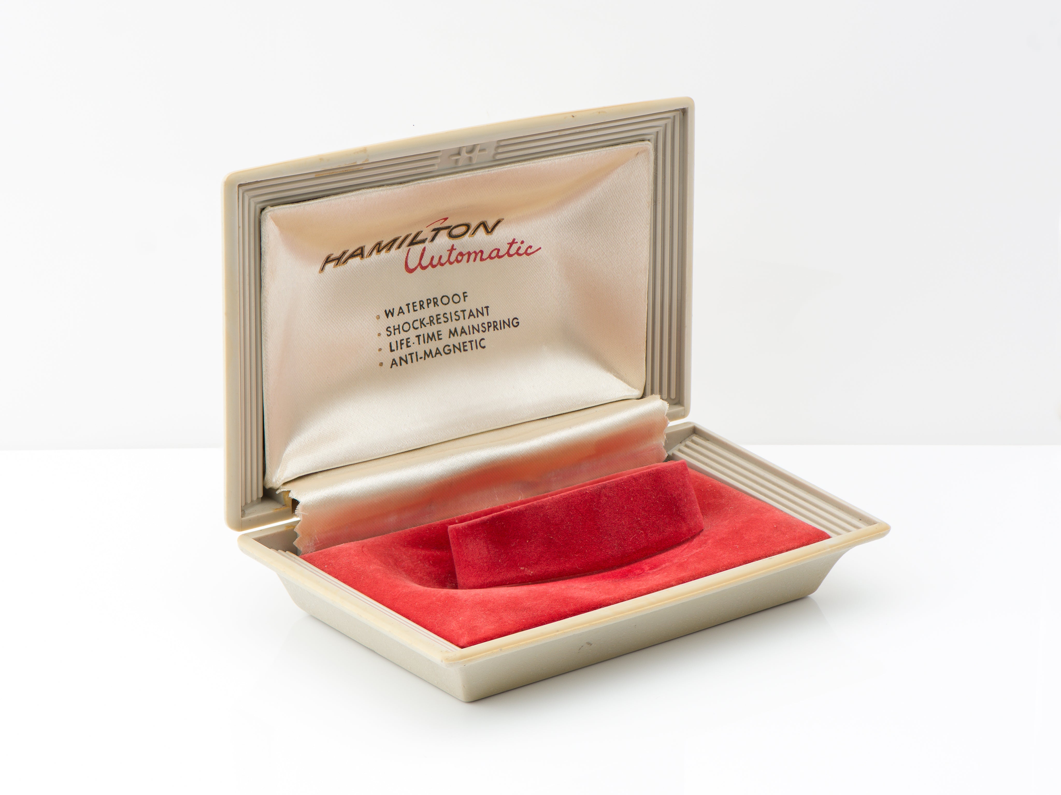 Hamilton Automatic Clamshell Watch Box