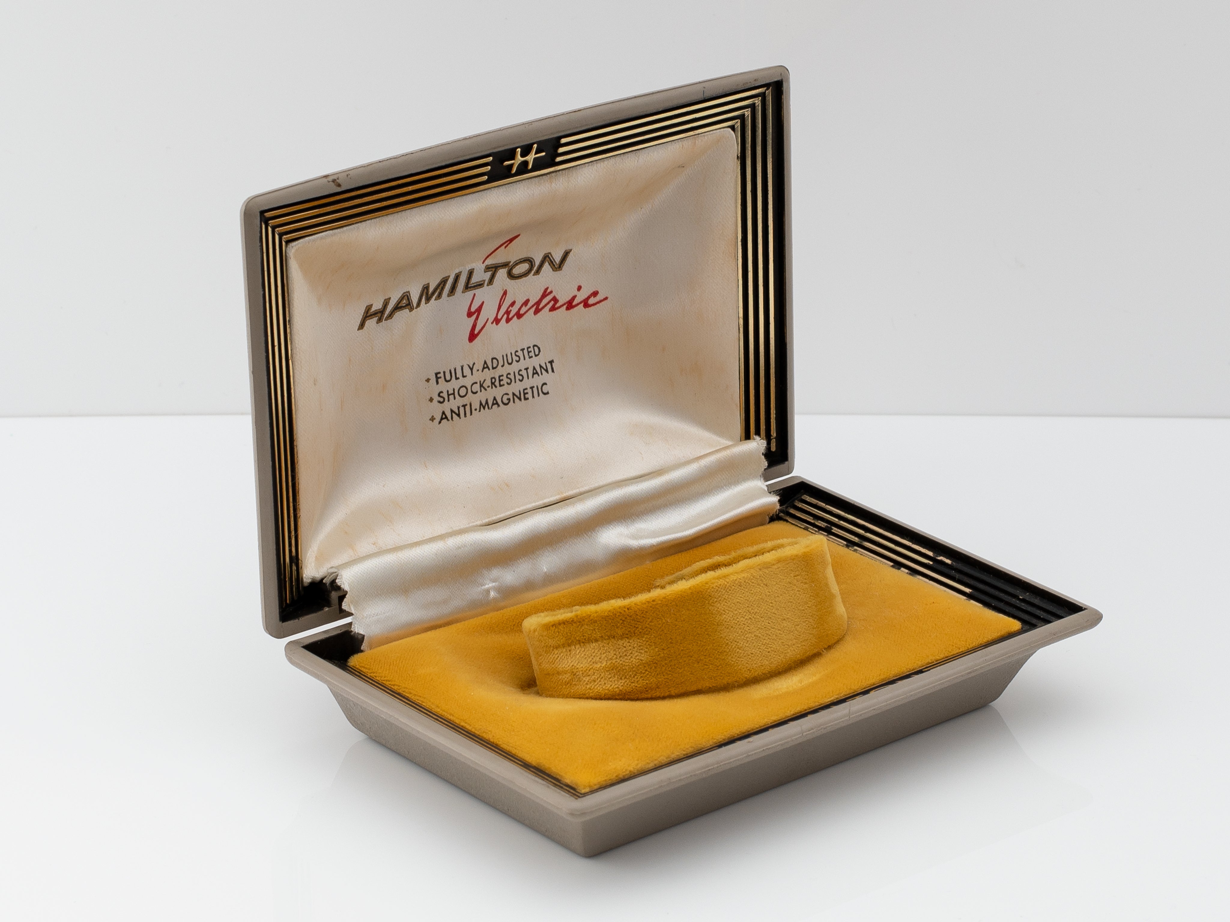 Hamilton Electric Clamshell Watch Box