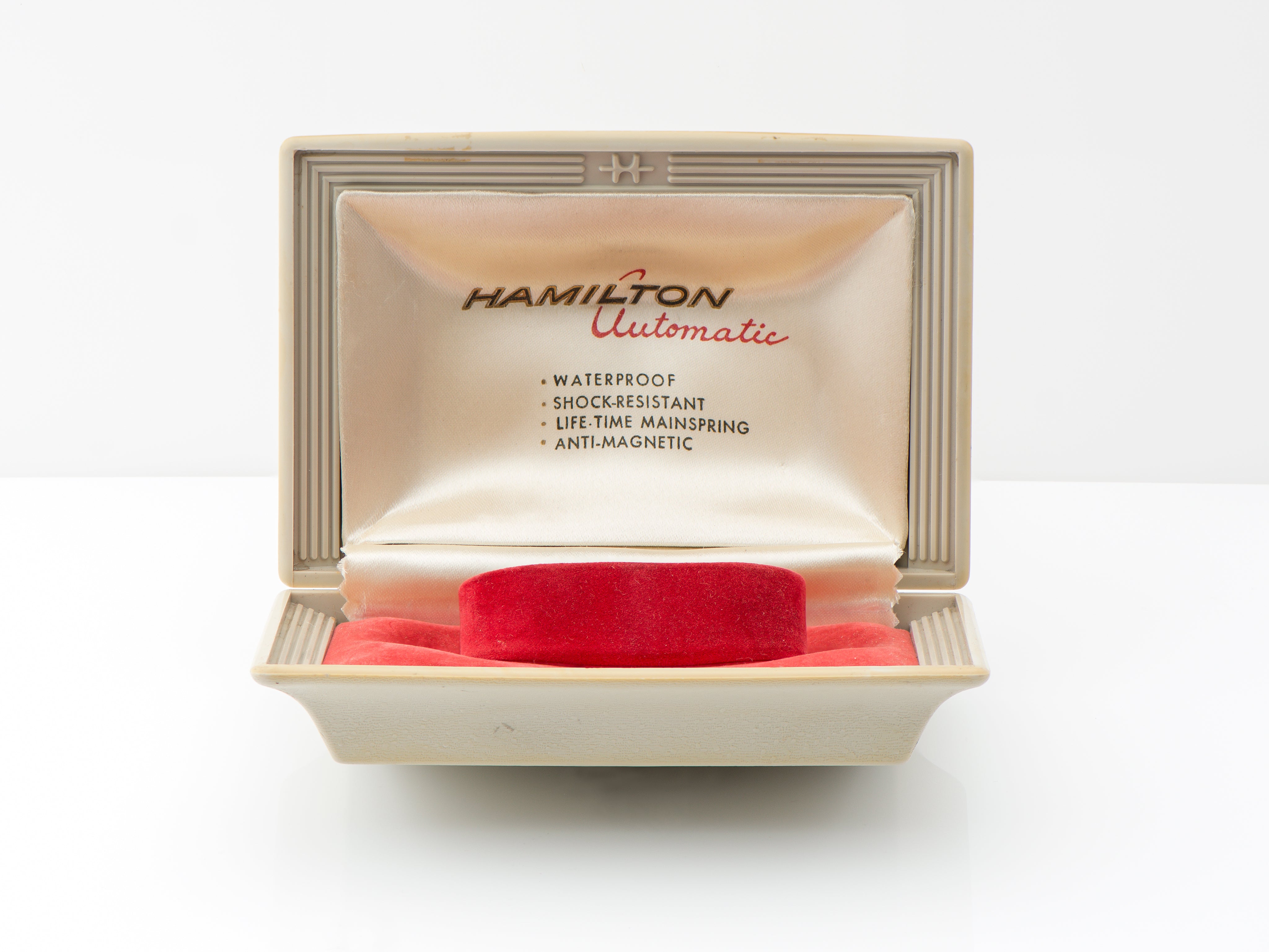Hamilton Automatic Clamshell Watch Box