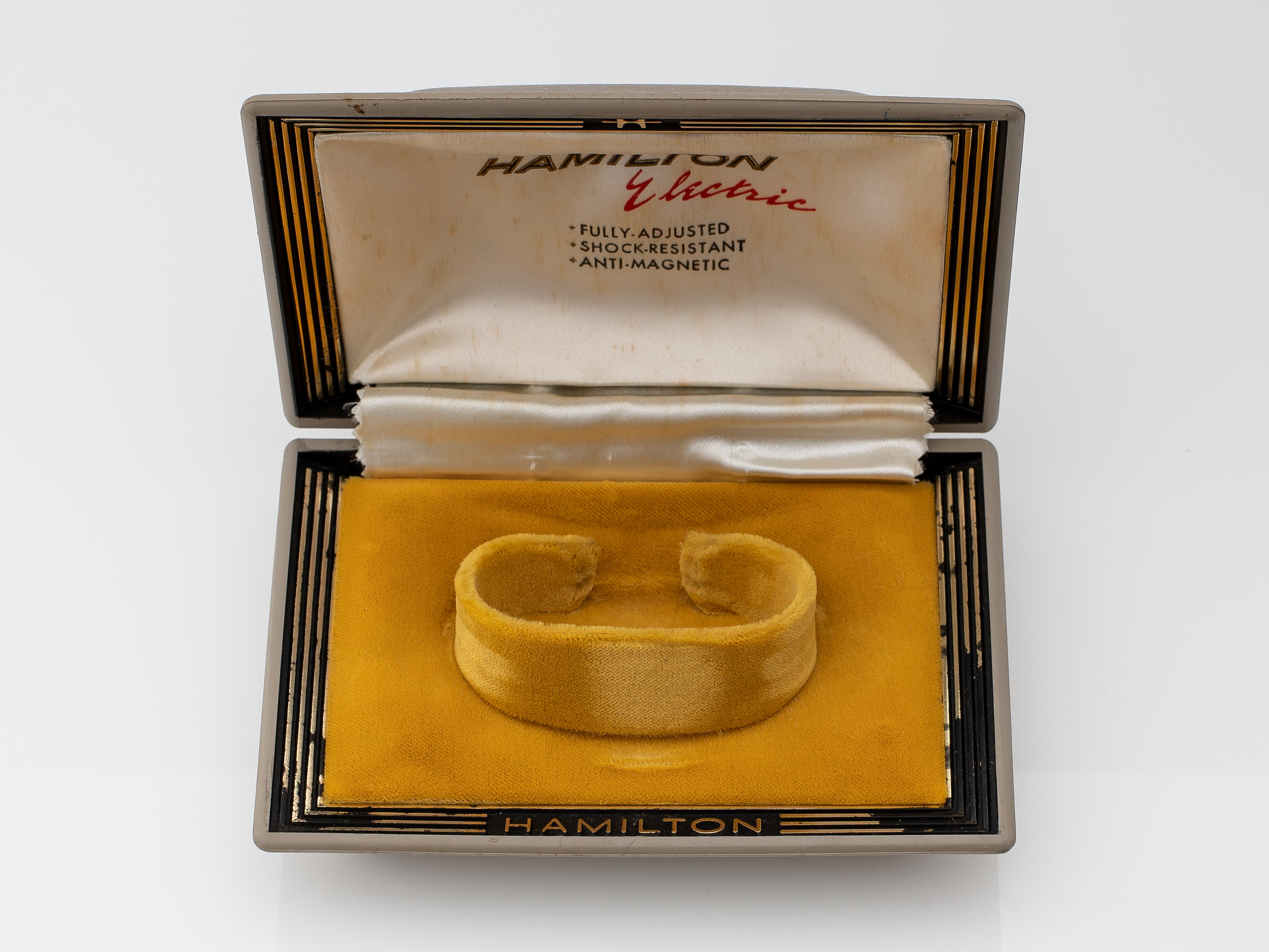 Hamilton Electric Clamshell Watch Box