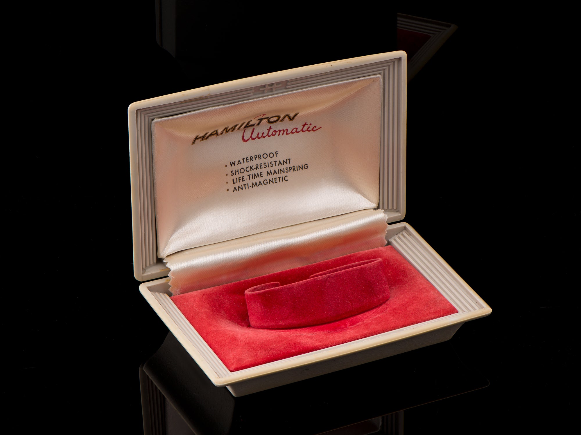 Hamilton Automatic Clamshell Watch Box