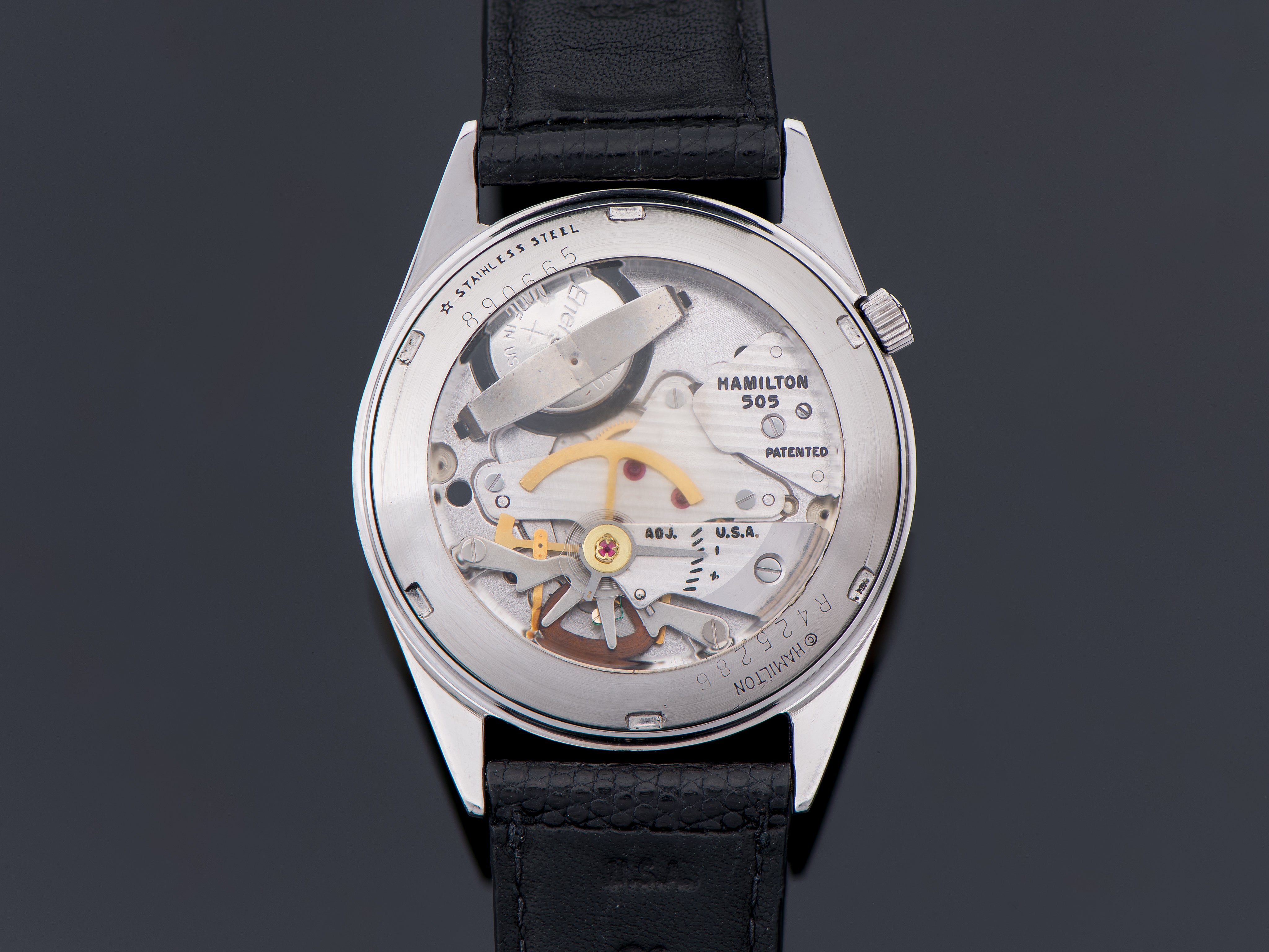 Hamilton Electric Clearview Black Dial Watch