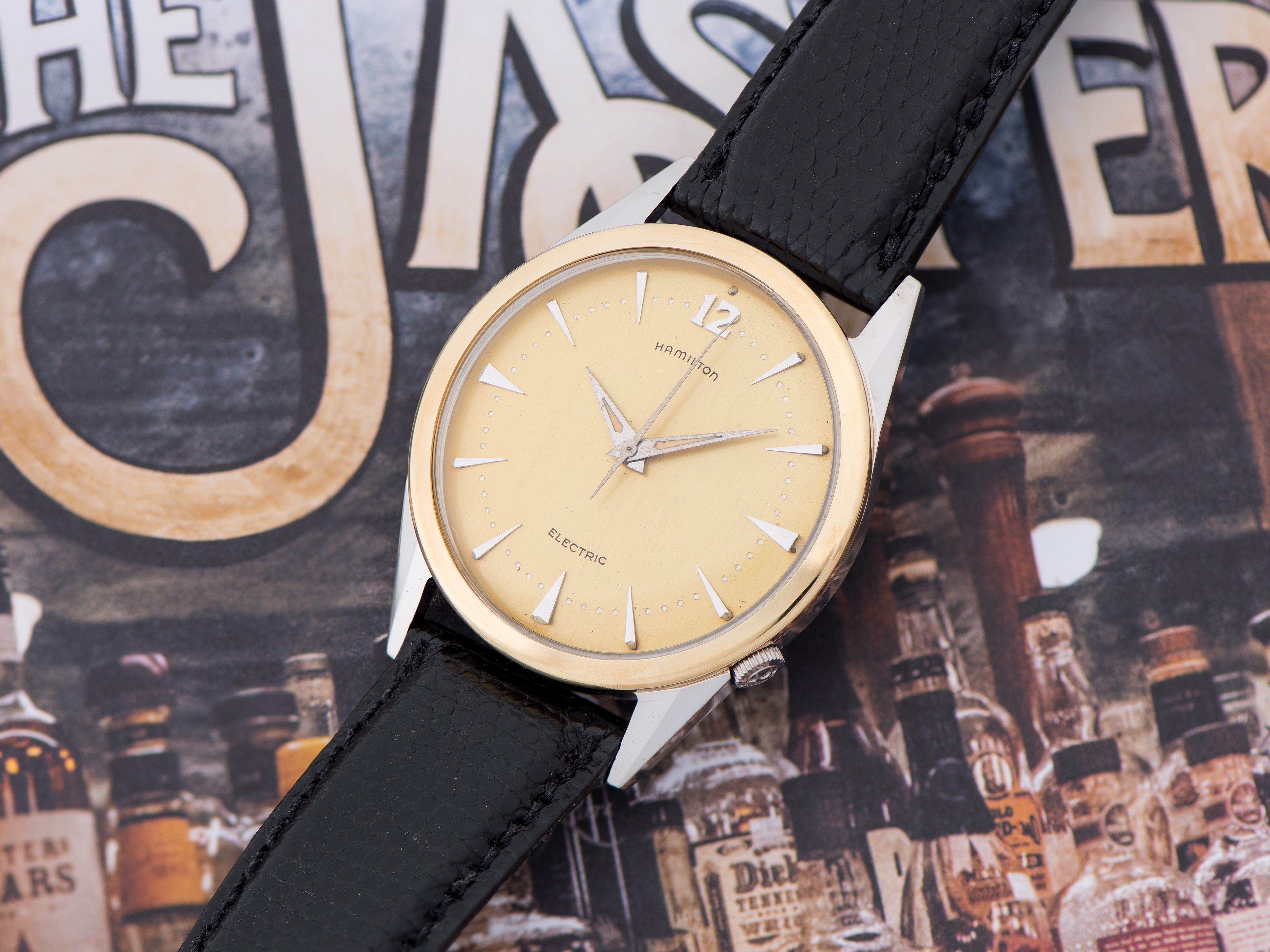 Hamilton Electric Converta I Watch 18K Bezel Ring