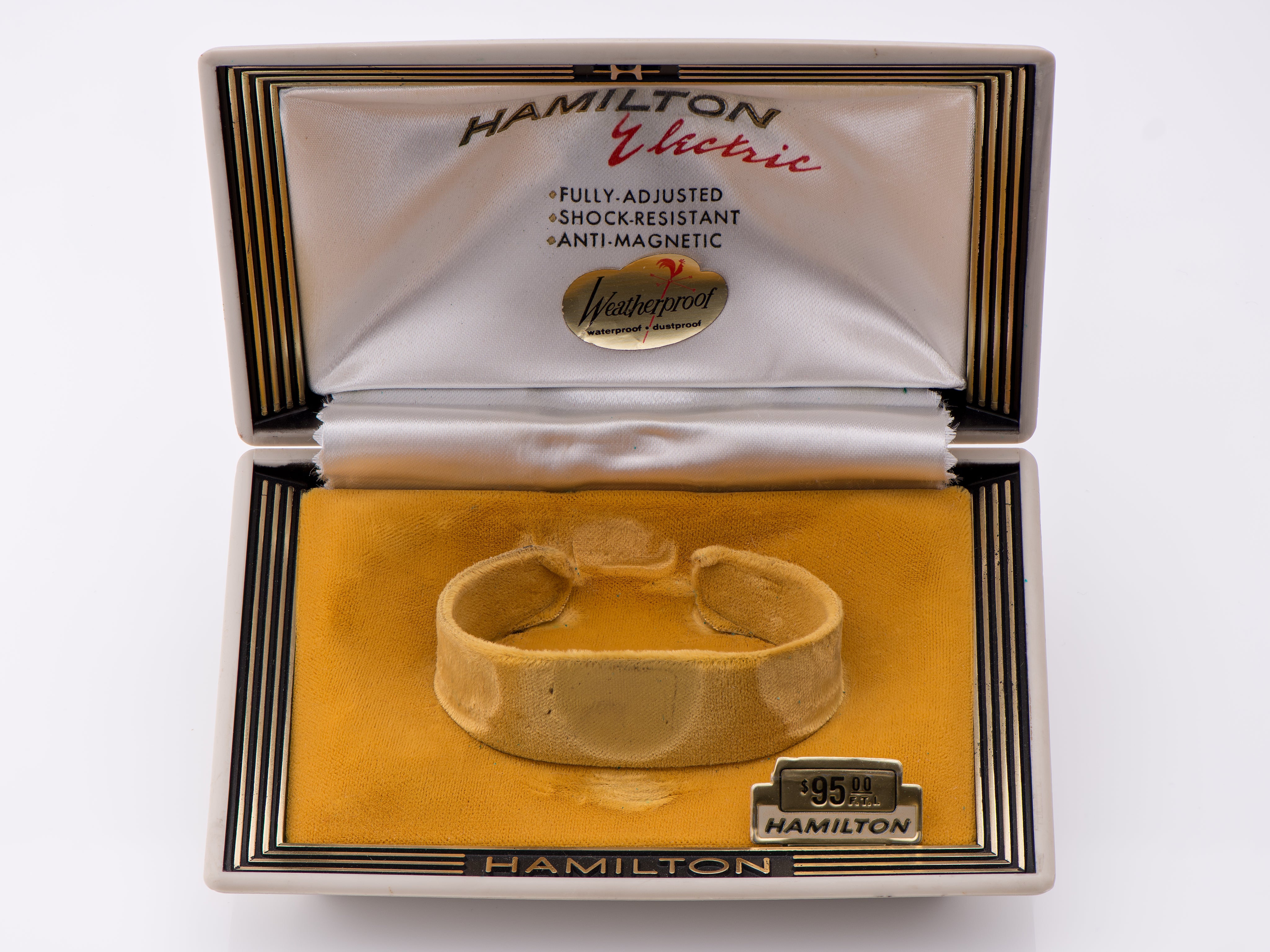 Hamilton Electric Converta IV Watch, Strap, & Box