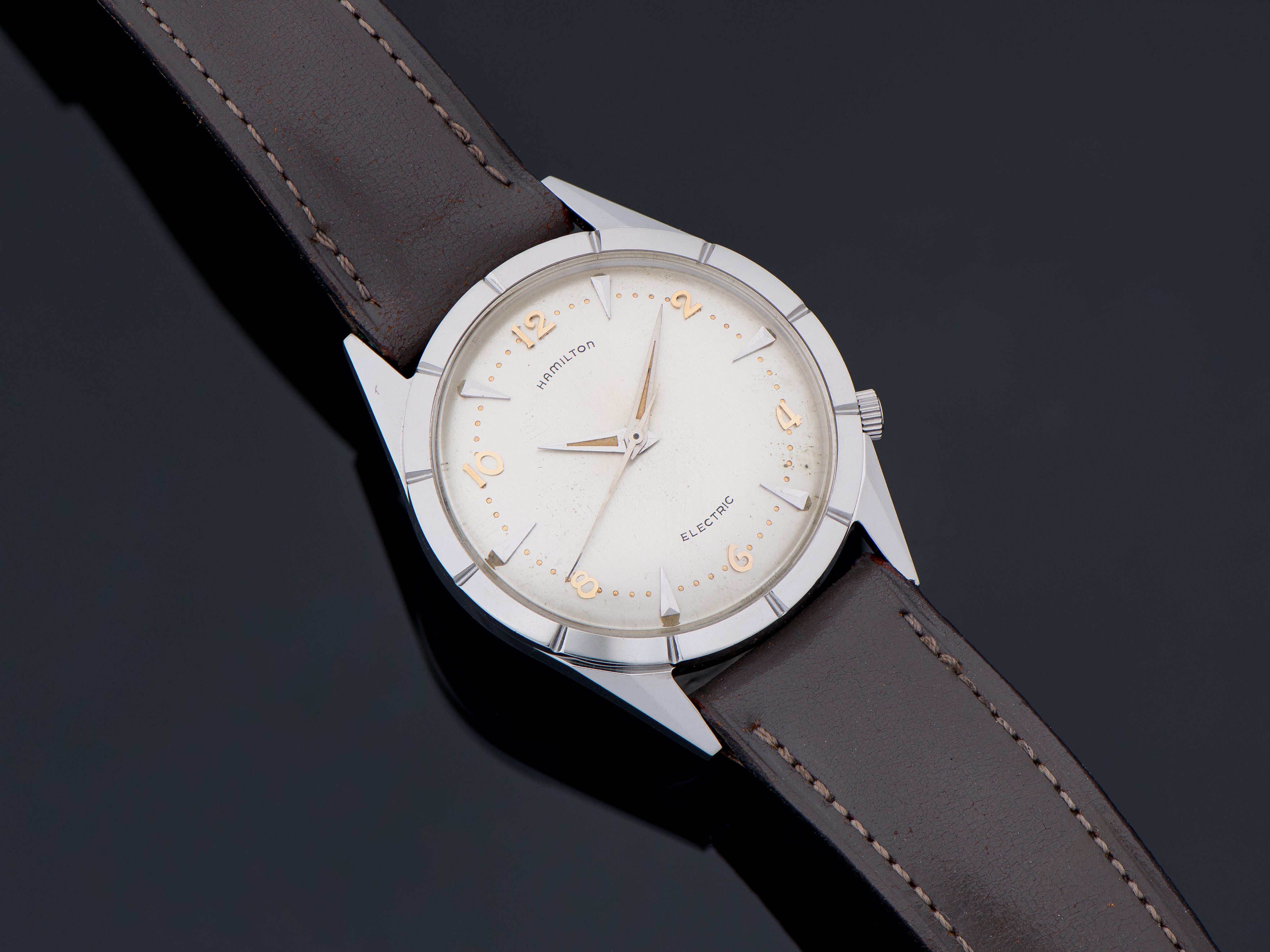 Hamilton Electric Converta IV Watch, Strap, & Box