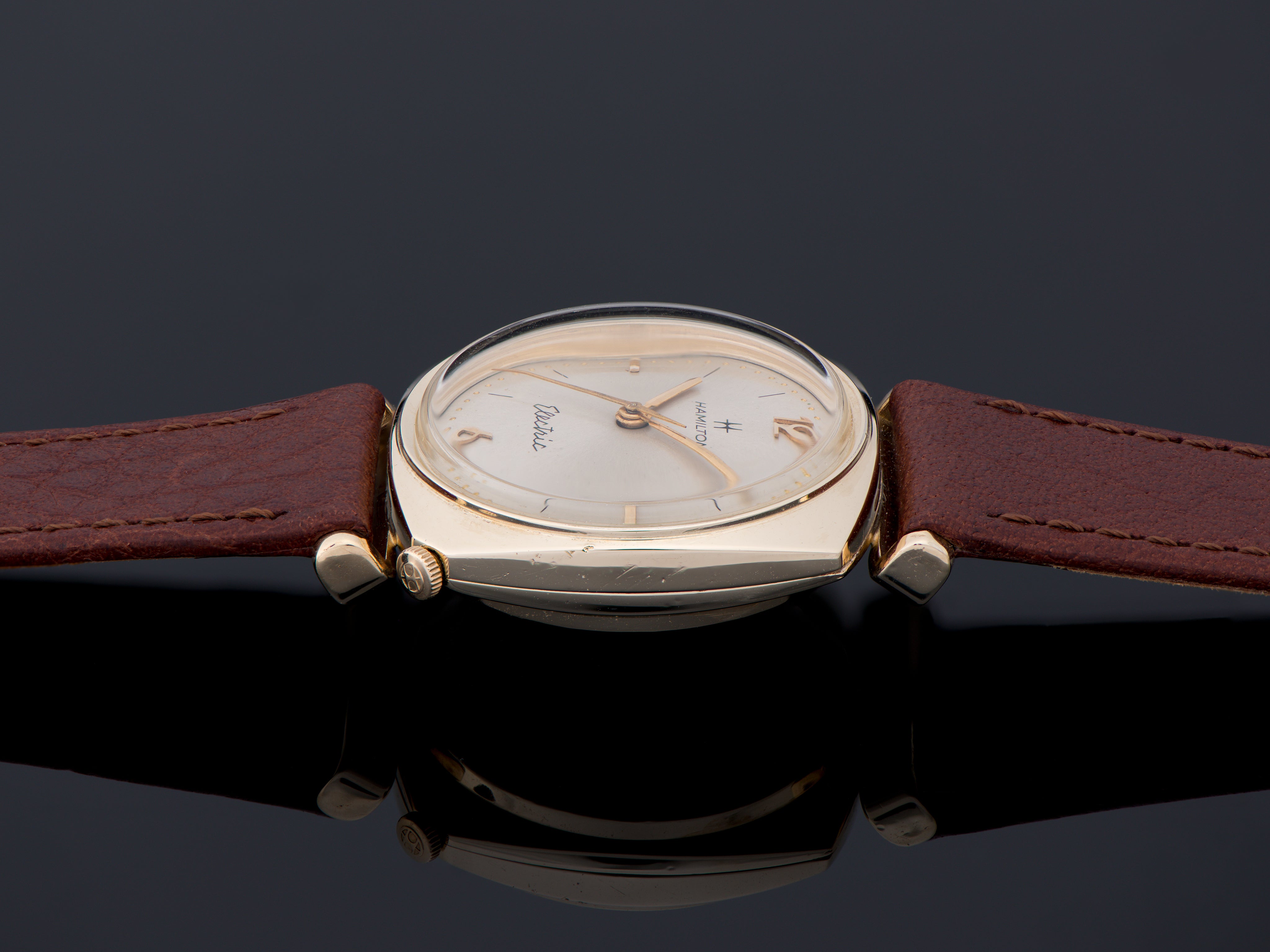 Hamilton Electric Gemini Yellow Gold Filled Watch